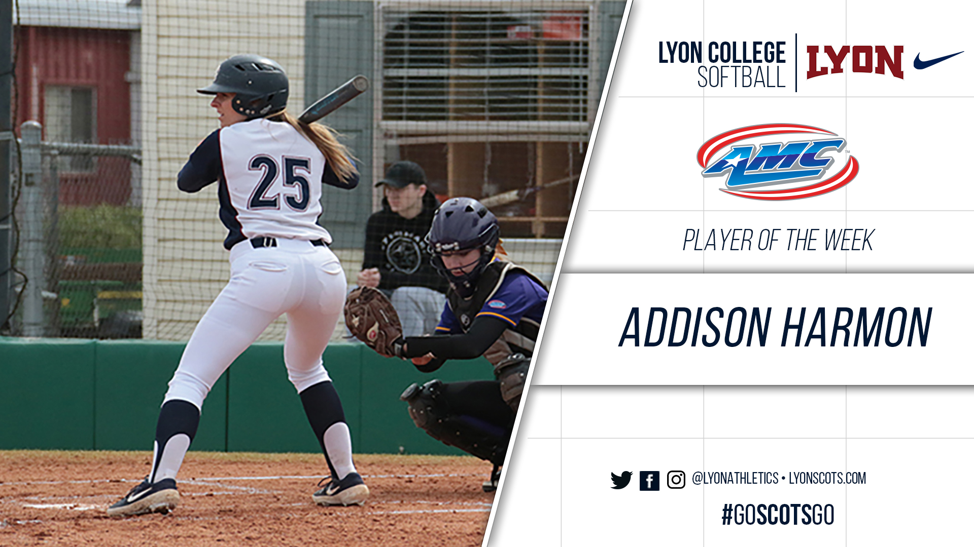 Addison Harmon - 2021 - Softball - Lyon College