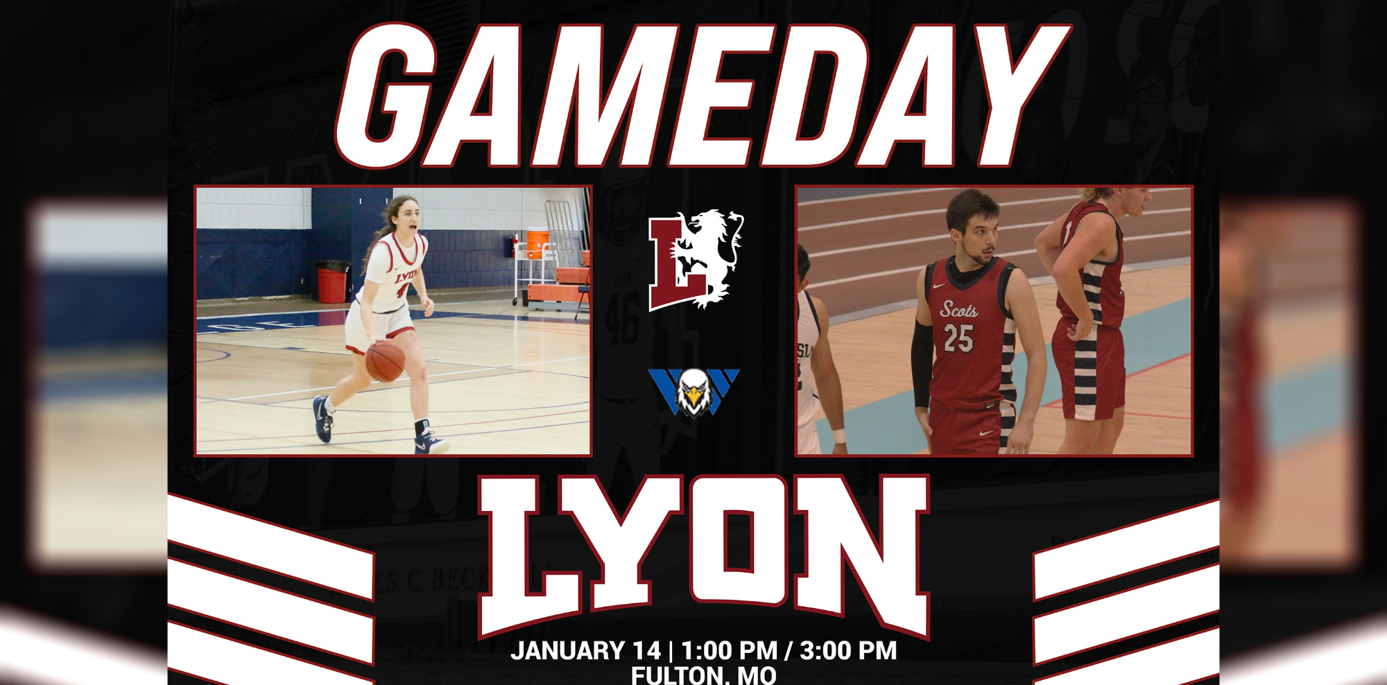Lyon College men's and women's basketball teams travel to William Woods ...