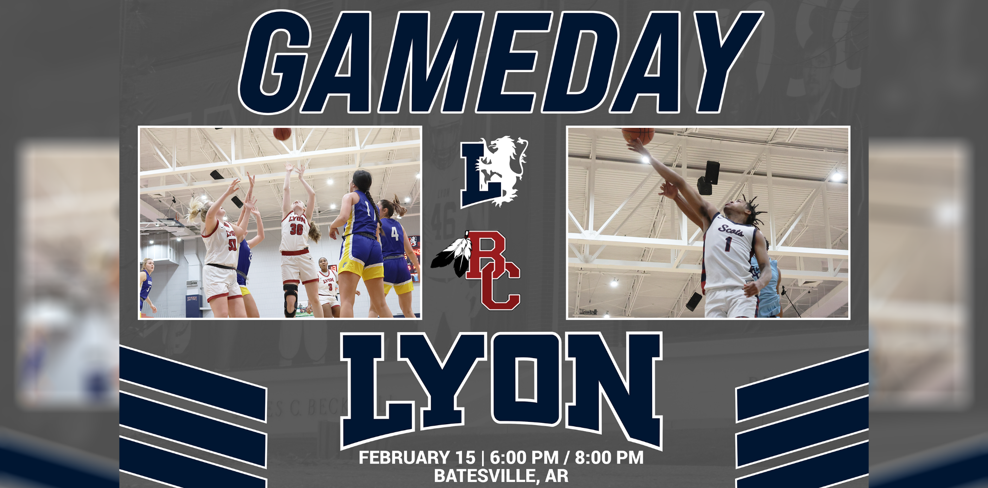 Lyon College men's and women's basketball hosts Bacone College tonight ...