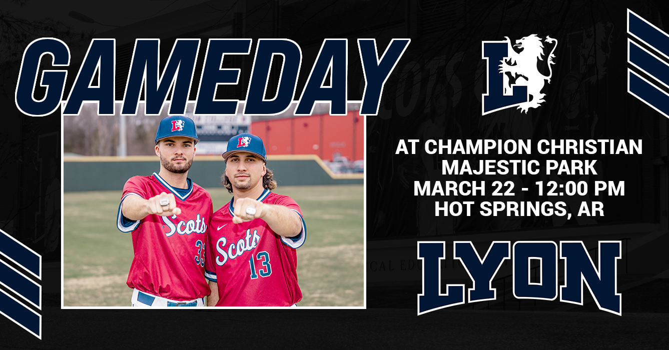 Diamond Scots play at Champion Christian in Hot Springs today - Lyon ...