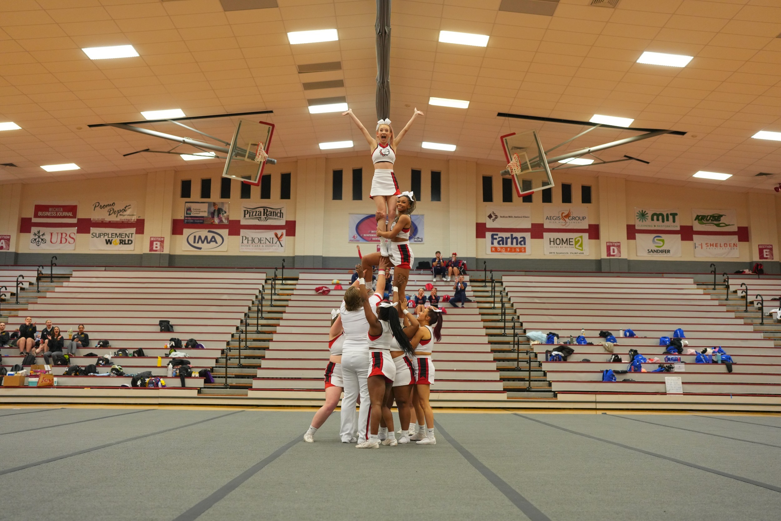 Cheer and Dance Compete at KCAC Championships - McPherson College Athletics