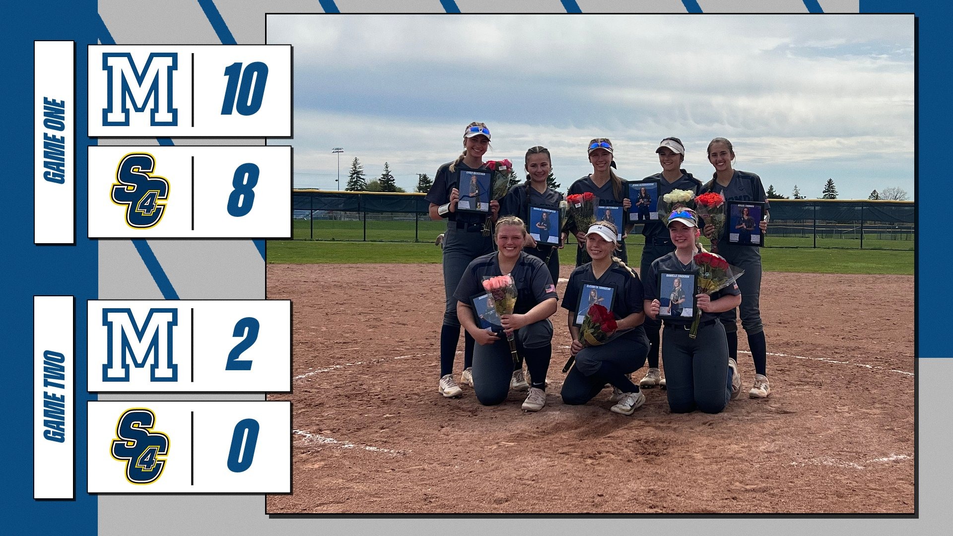 How Sweep it is! Softball Sweeps SC4 on Sophomore Day Behind Balanced ...