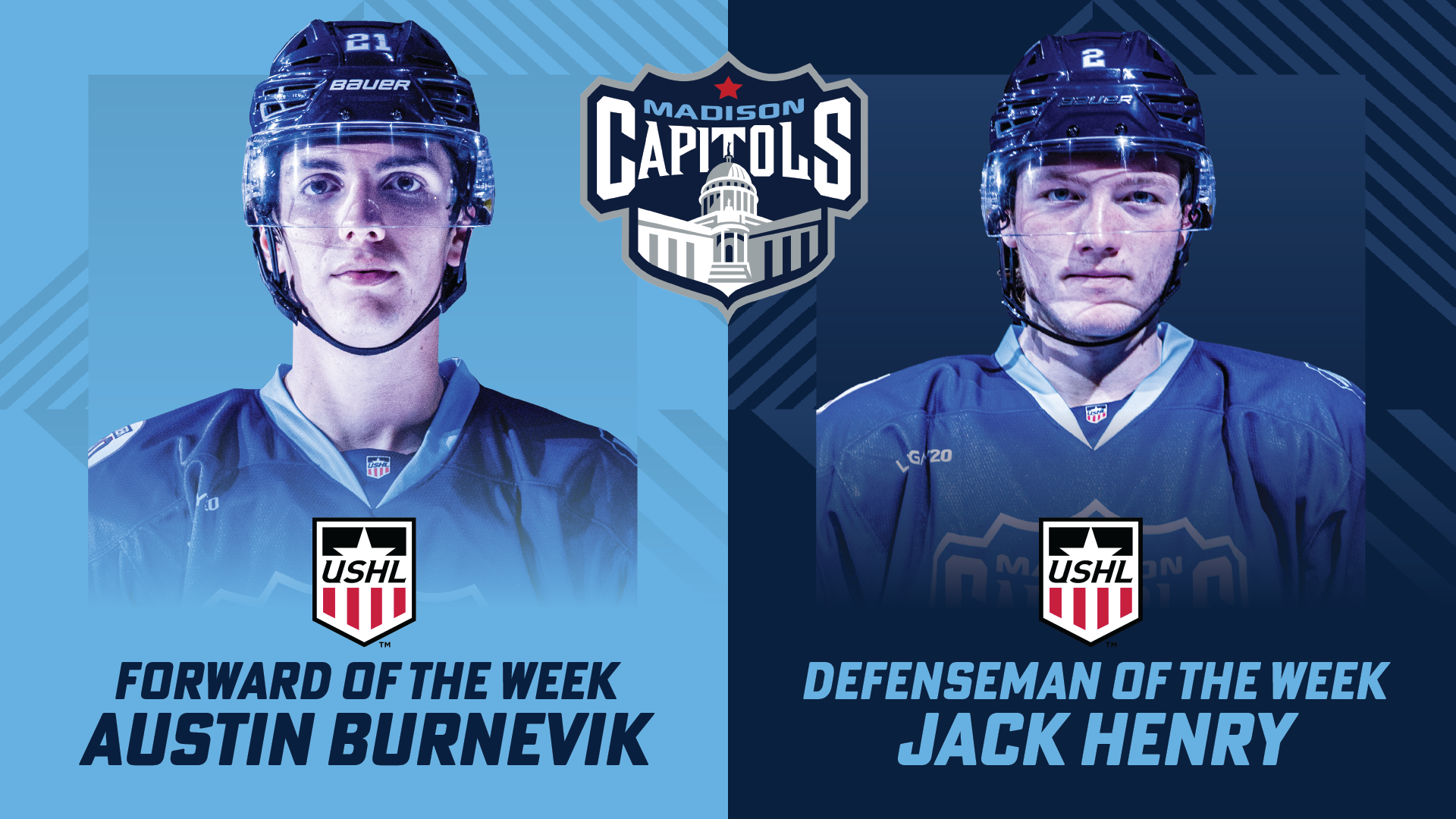 Burnevik, Henry Net League Weekly Honors - Madison Capitols