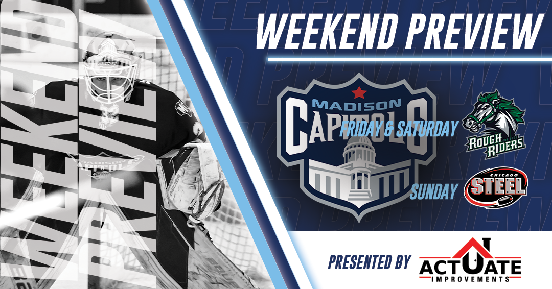 Weekend Preview: Capitols Kick Off Three-Game Weekend at Home - Madison ...