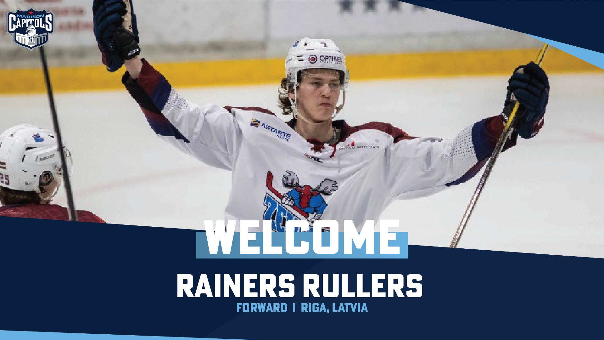 Capitols Add Latvian Center Rainers Rullers - Madison Capitols