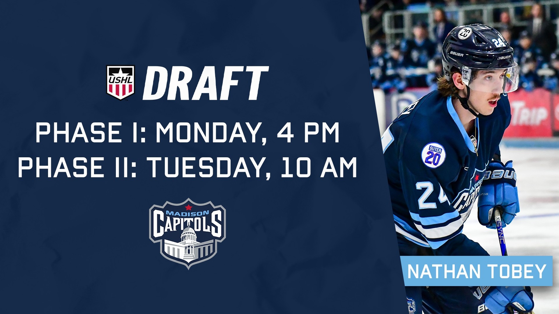 Capitols Gear Up for the USHL Draft on May 6 & 7 - Madison Capitols