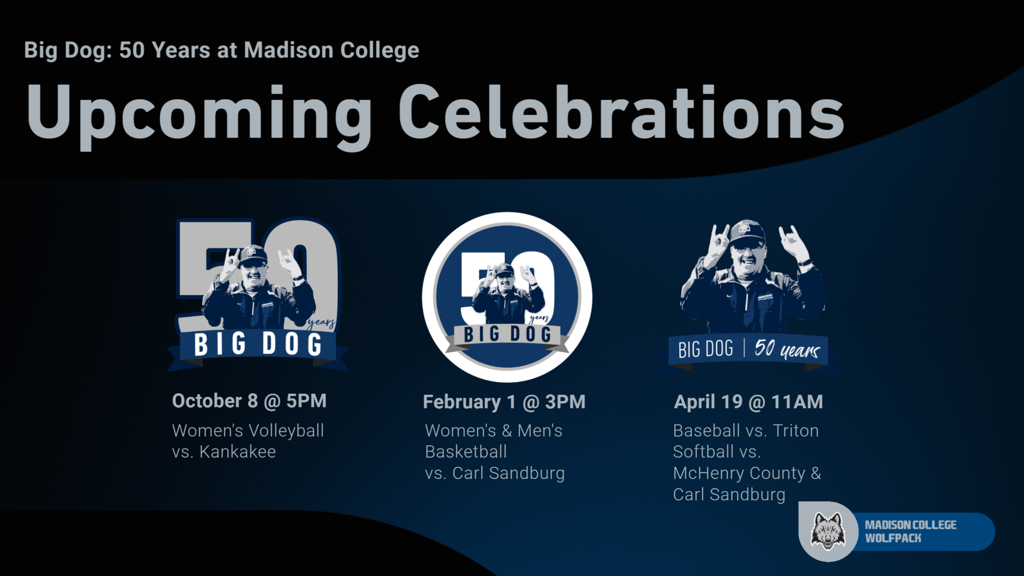 Big Dog Concessions open for business - Madison College Athletics