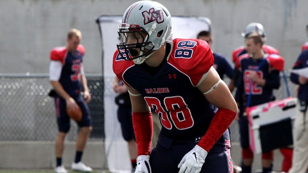 Aaron Eckhoff - 2014 - Football - Malone University Athletics