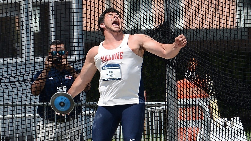 Duke Taylor Captures All-America Honors In Discus With Third-Place ...