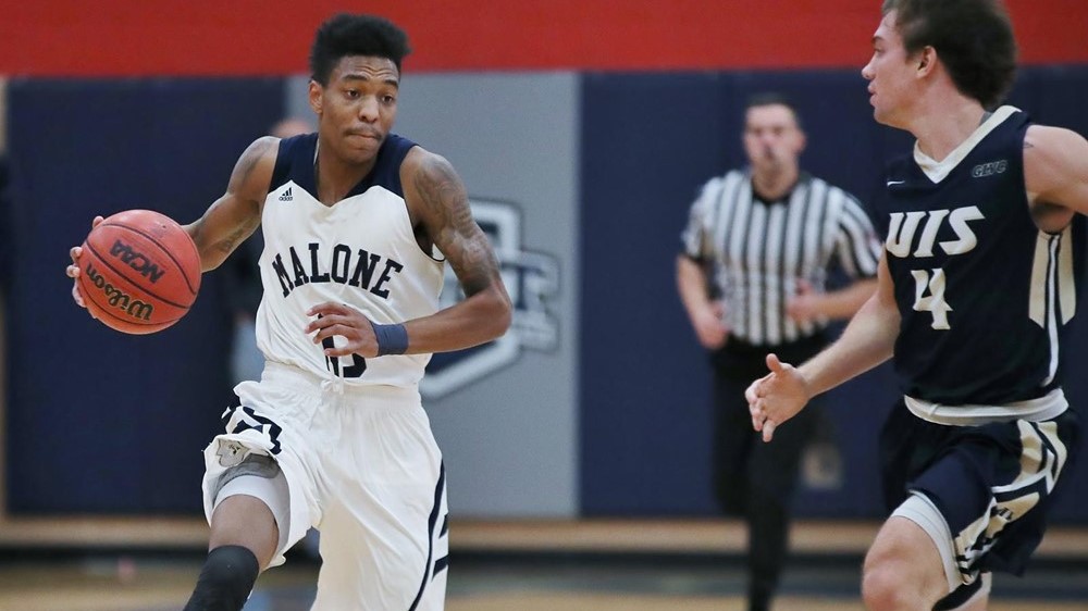 Ty Jordan - 2017-18 - Men's Basketball - Malone University Athletics