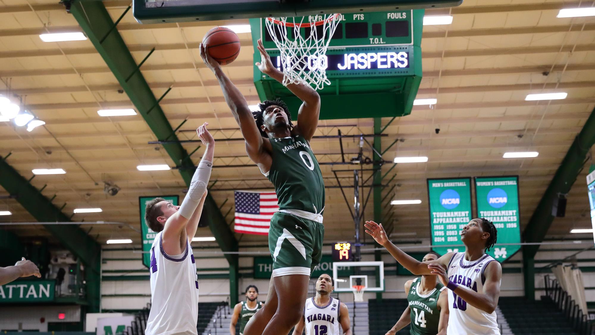 Manhattan Completes Season Sweep Of Niagara - Manhattan College Athletics