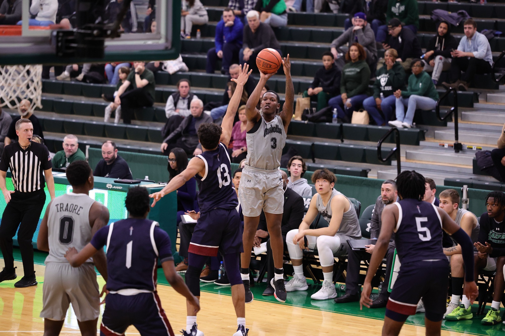 Men’s Hoops Take 81-68 Defeat to Saint Peter’s - Manhattan College ...