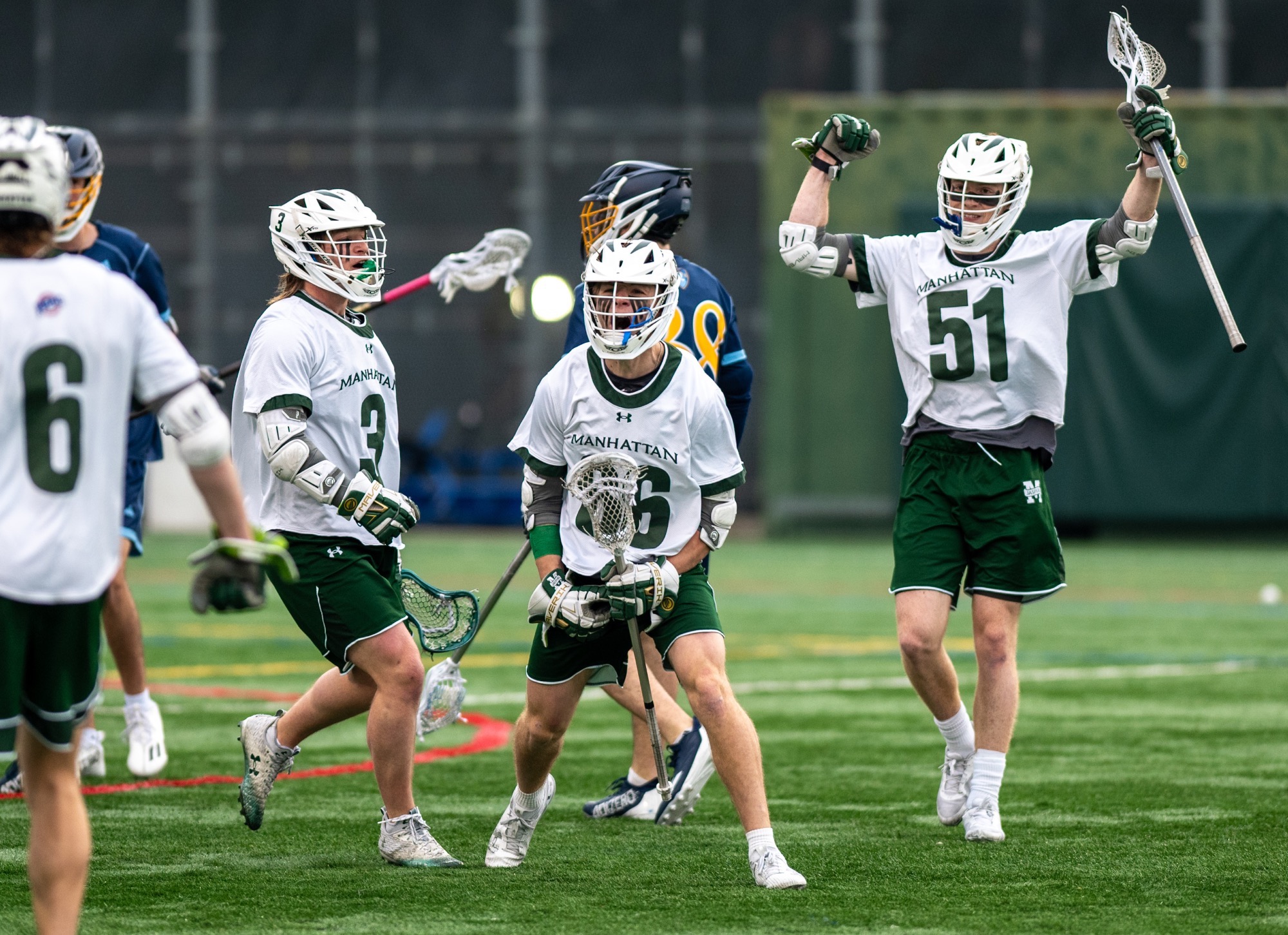 Jaspers Defeat Bobcats in Third Quarter Rally - Manhattan College Athletics