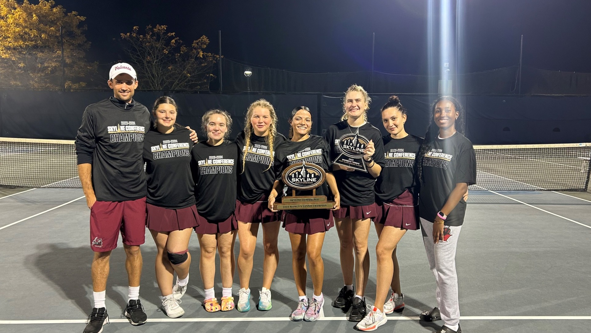 Women's Tennis Wins 2023 Skyline Conference Title - Manhattanville ...