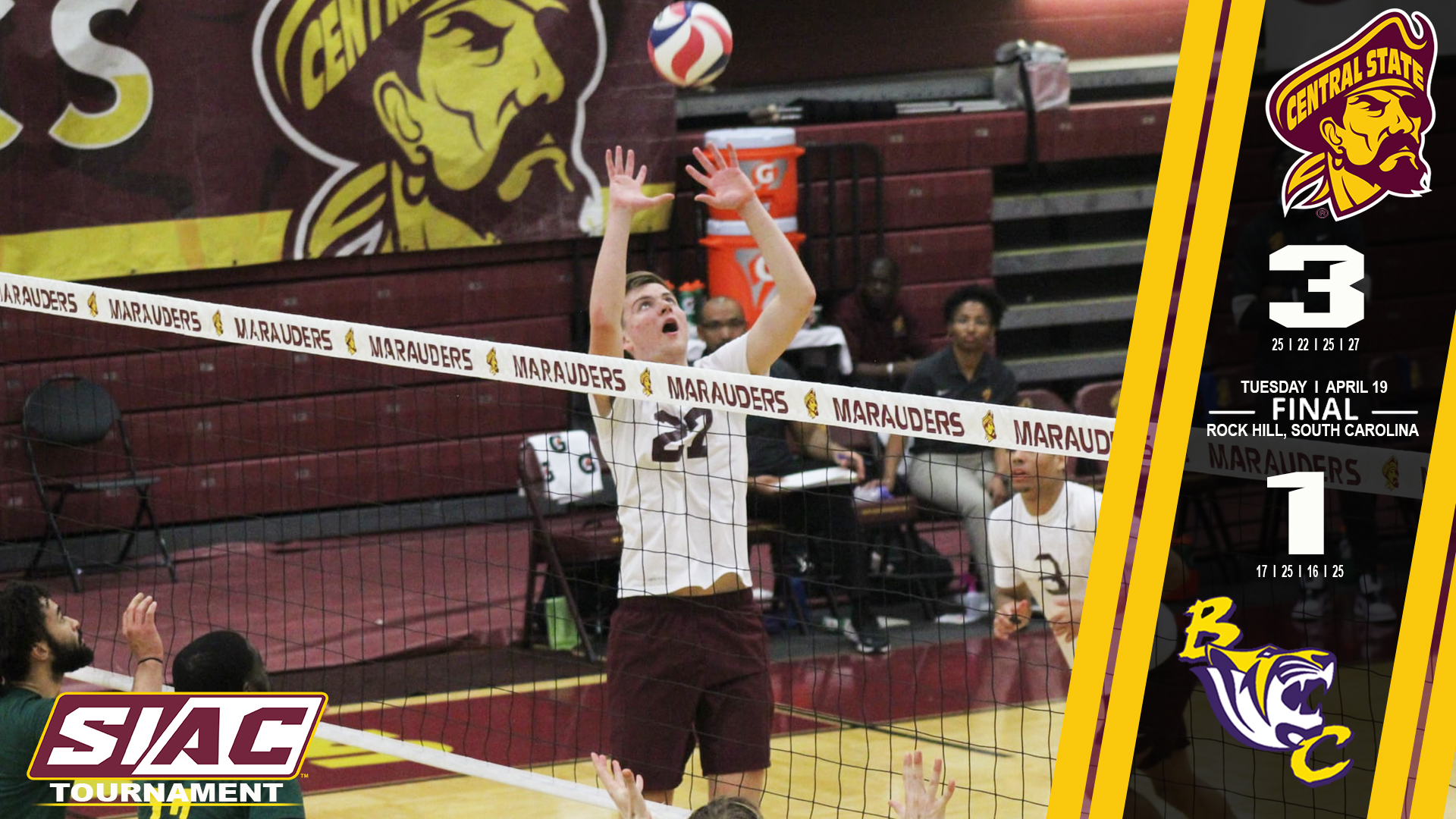 Marauders defeat Benedict in opening match of SIAC Tournament - Central ...
