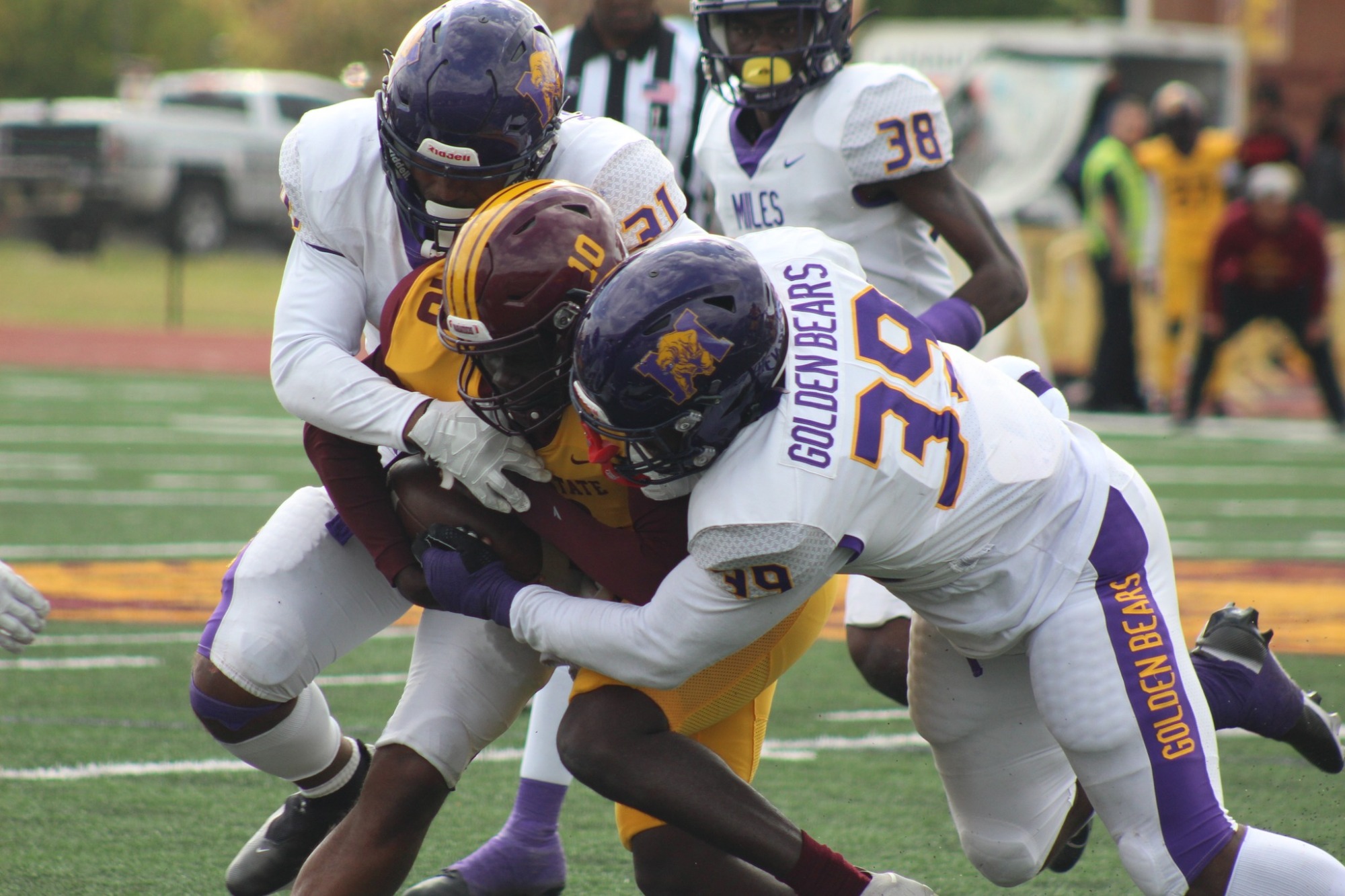 Central State sacked by Miles in 34-14 loss - Central State University ...