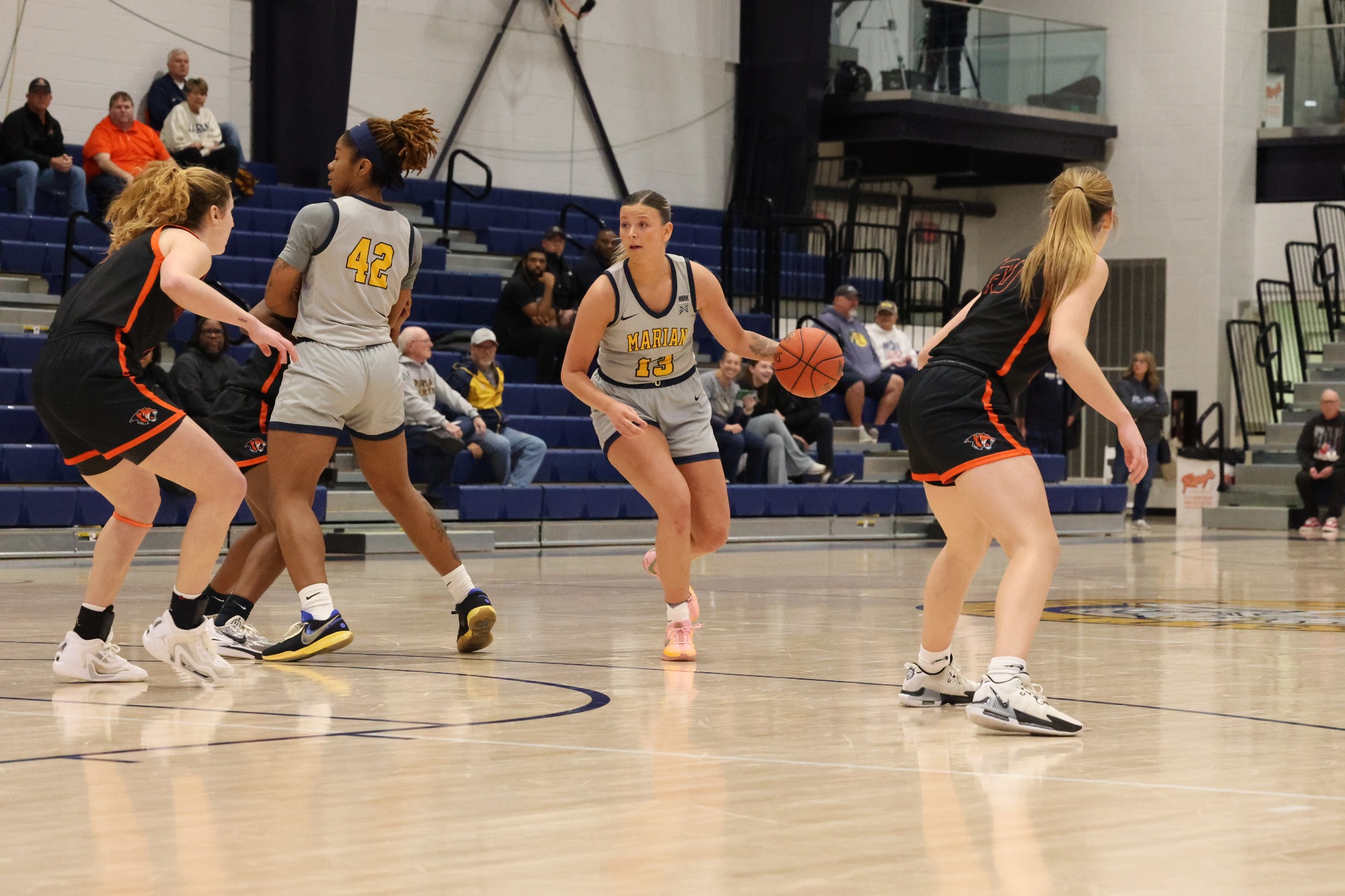 Collier's 25-Point Outing Paces Marian in Win Over Oakland City ...