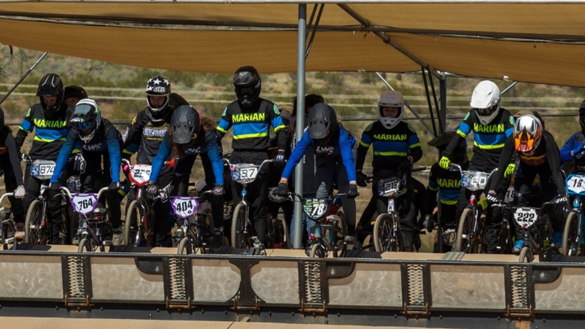 Marian Cycling Nationals Roster: Knights on Bikes Ride at 2023 BMX Nationals - Marian University ...