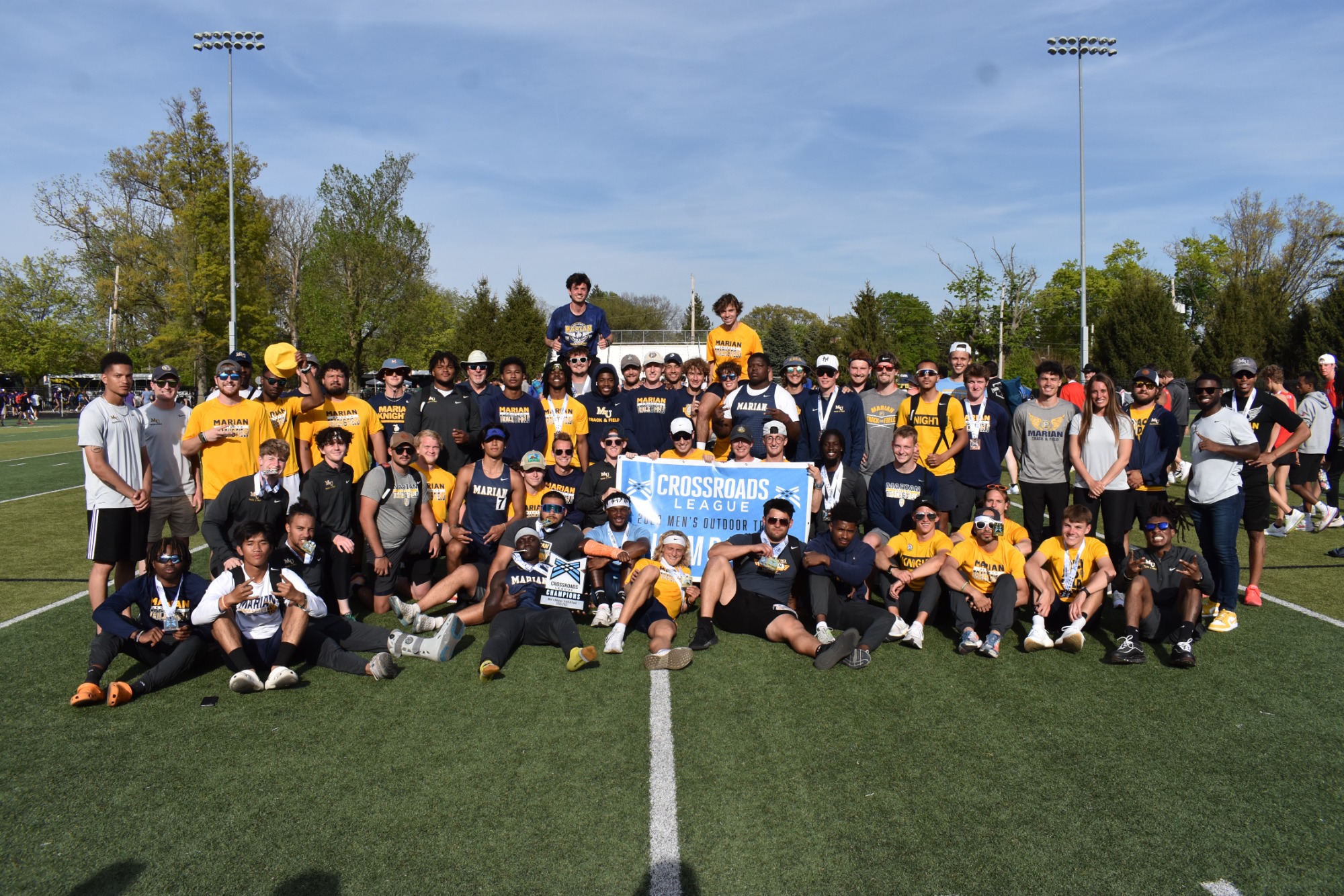 Marian's Men's Track and Field Team Claim Crossroads League ...