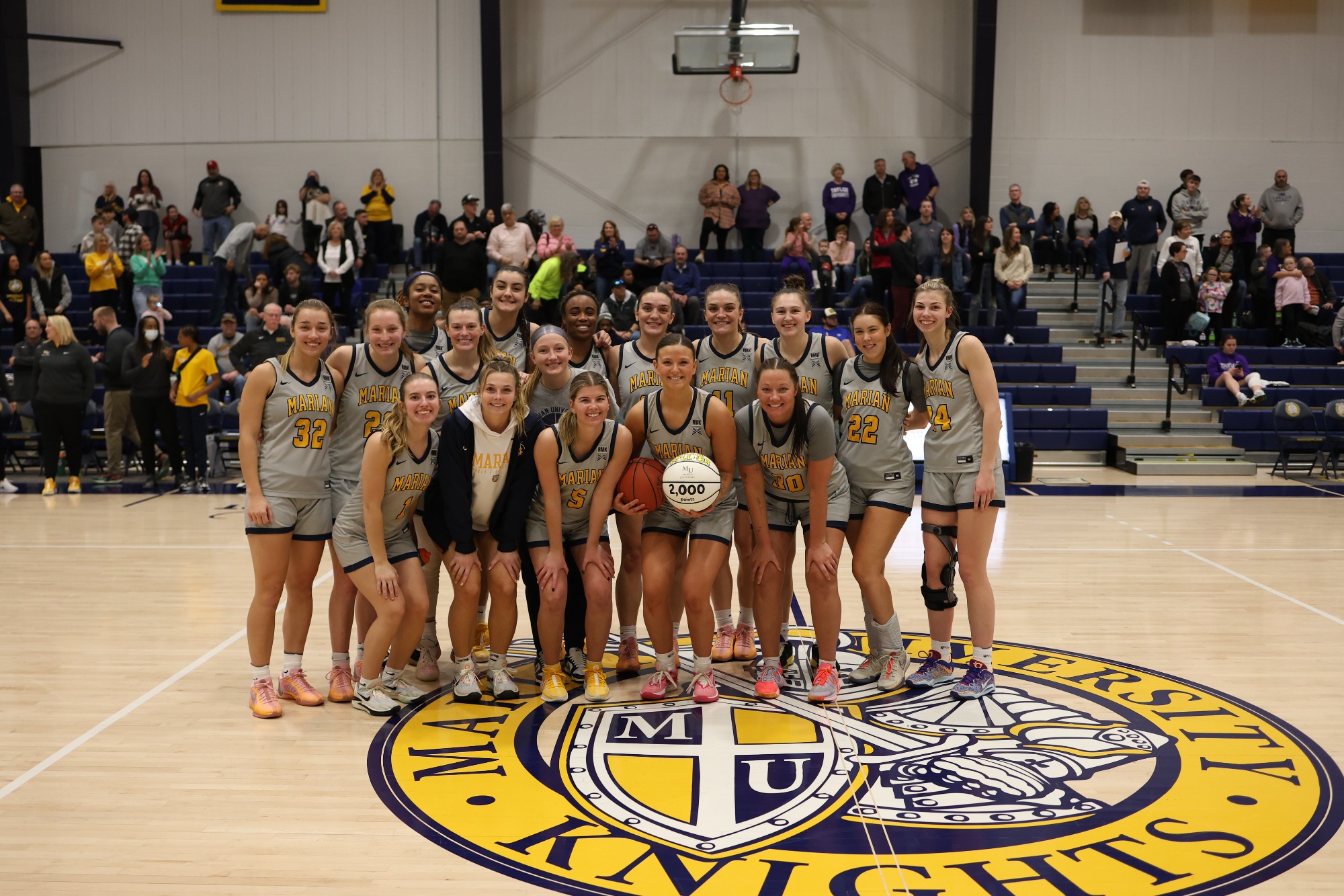 Ella Collier Becomes Marian's All-Time Leading Scorer in Knights ...