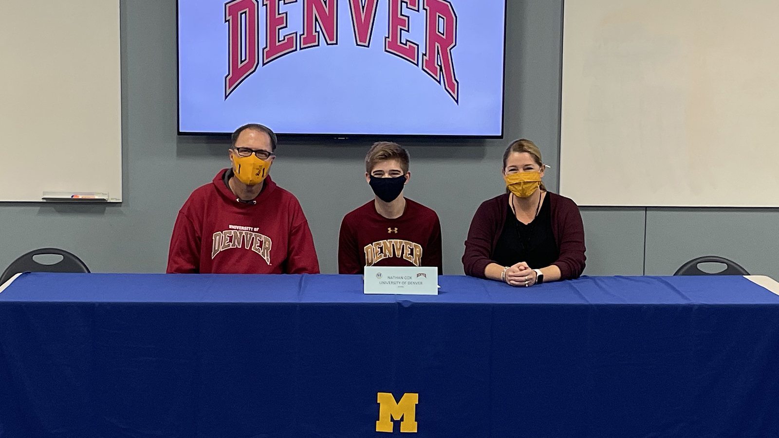 Nathan Cox Commits to University of Denver! - Mariemont Warriors ...