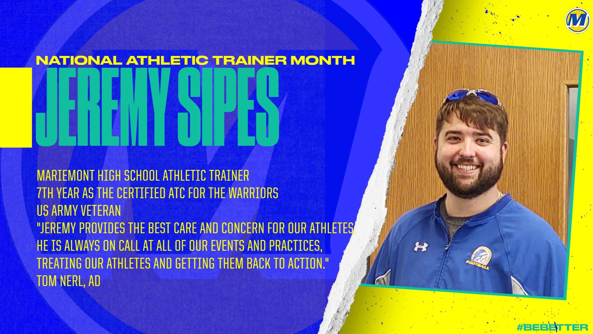 Thank You, Jeremy! - Mariemont Warriors Athletics - Official Athletics ...