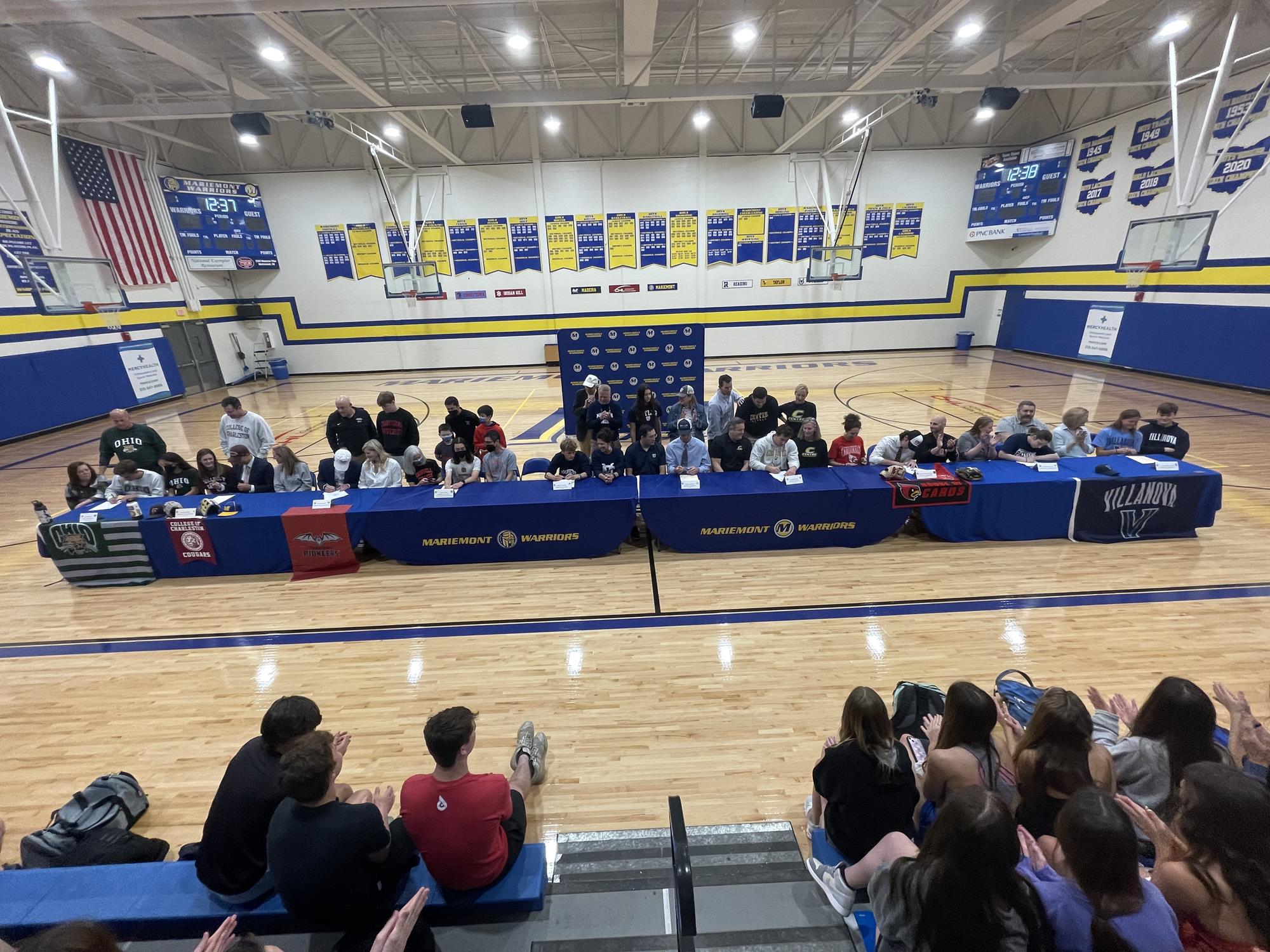 10 Seniors Sign Athletics Letters of Intent - Mariemont Warriors ...