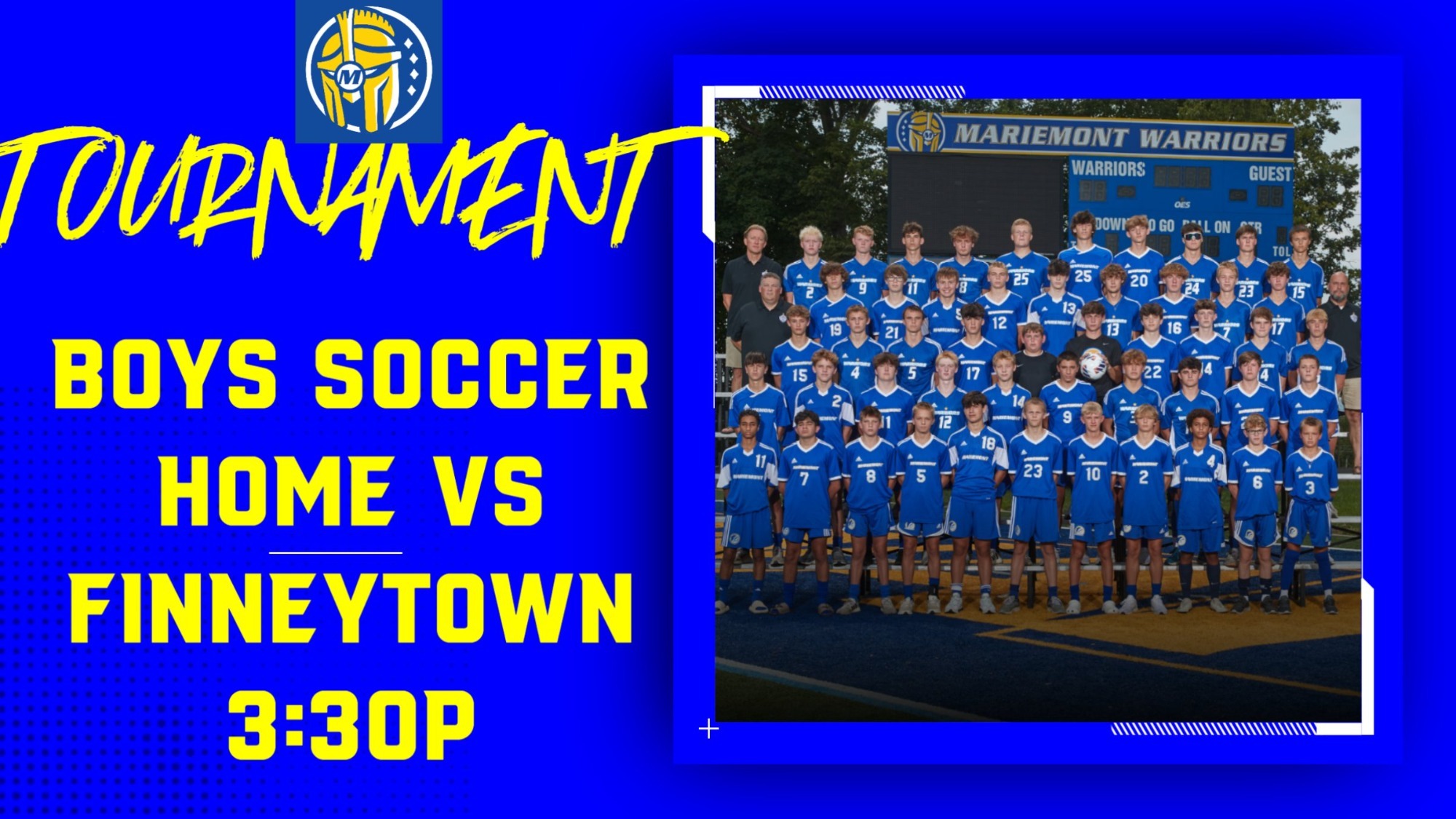 Boys Soccer Sectionals - Mariemont Warriors Athletics - Official ...