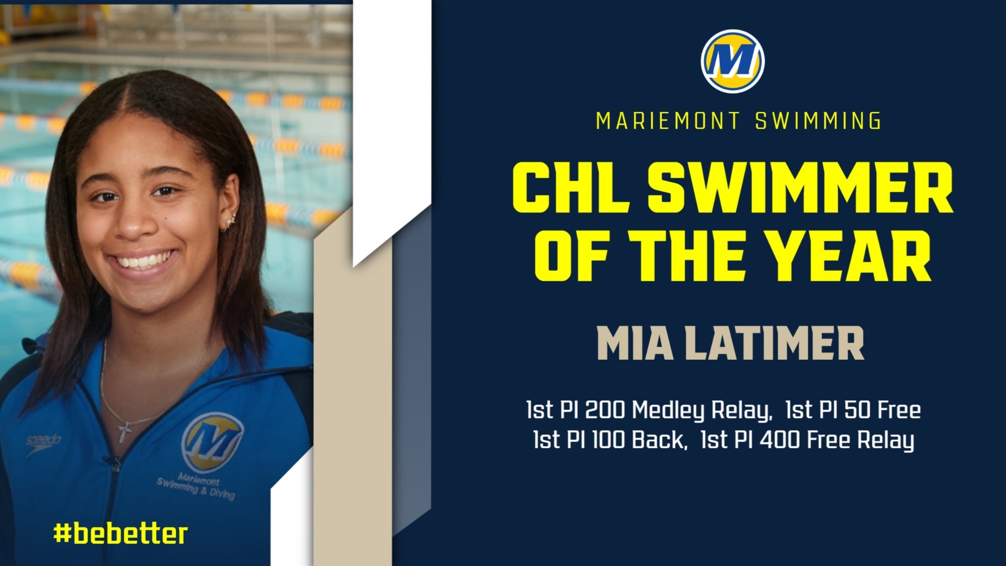 Mia Latimer — CHL Swimmer of the Year - Mariemont Warriors Athletics ...