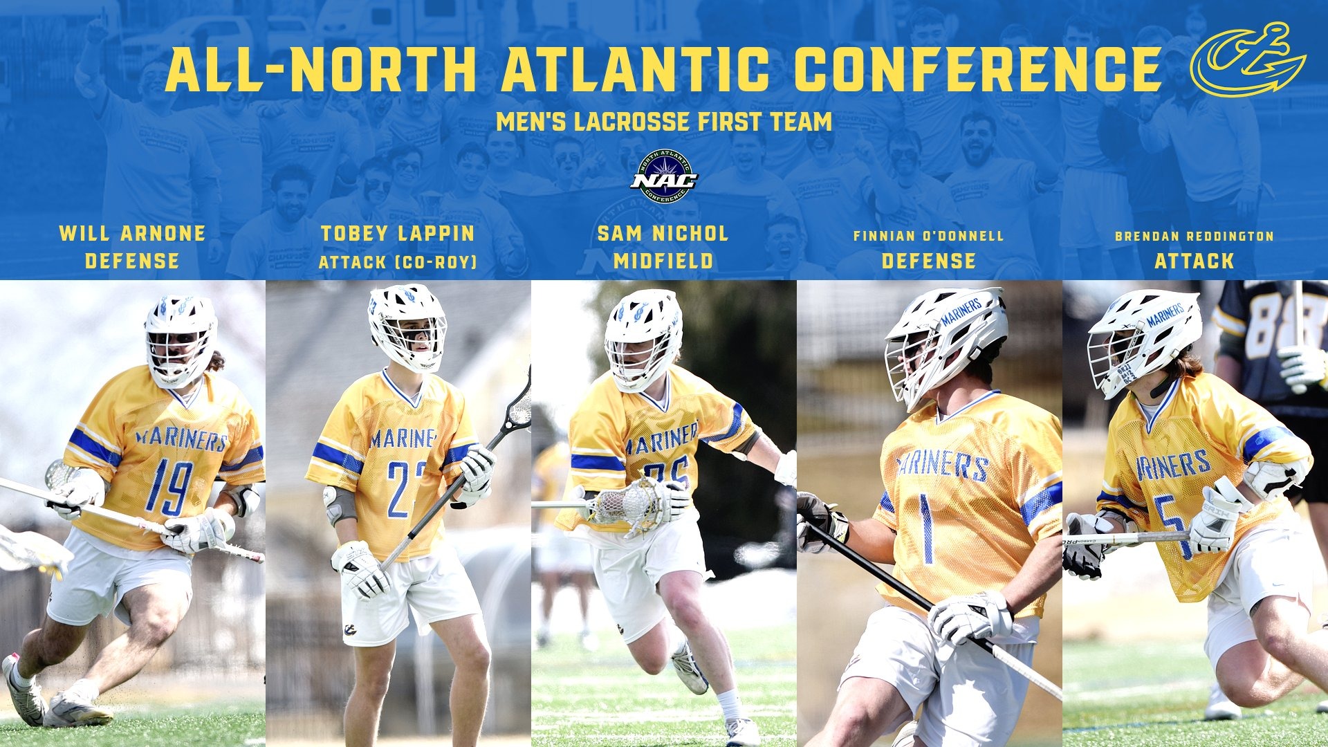 Mariners Grab Two Spots on NAC Men's Lacrosse Weekly Awards - Maine ...