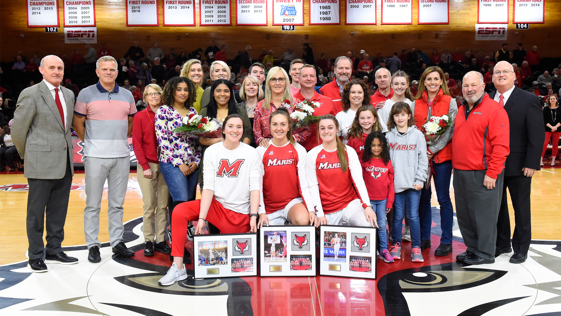 Women's Basketball Emerges Victorious on Senior Night - Marist College ...