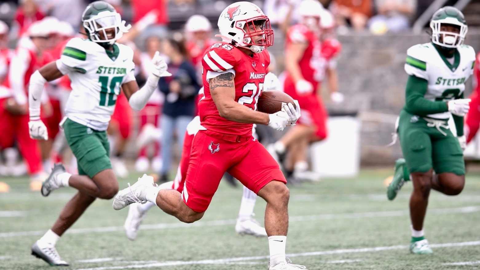 Marist’s Woods Named FedEx Ground FCS National Offensive Player of the ...
