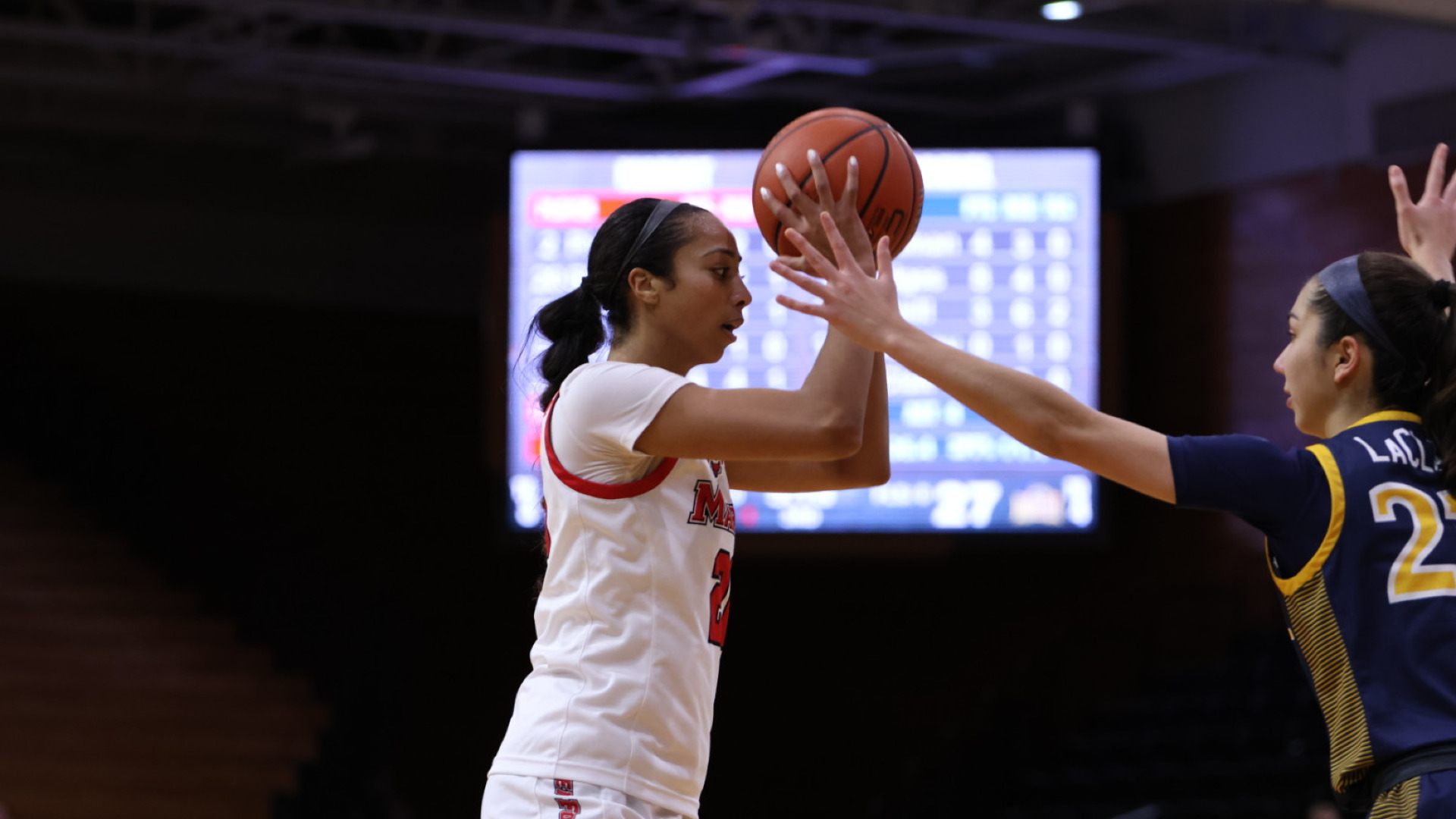 Zaria Shazer Scores 1,000th Career Point as Women's Basketball Falls to ...