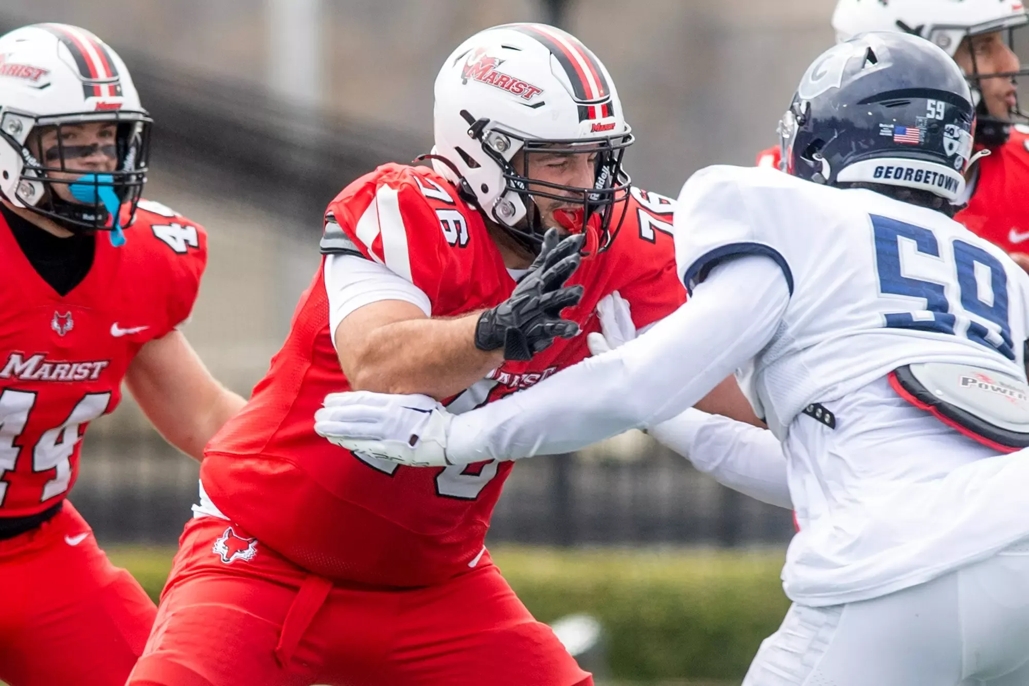 Marist Football Falls to Presbyterian on Senior Day - Marist College ...