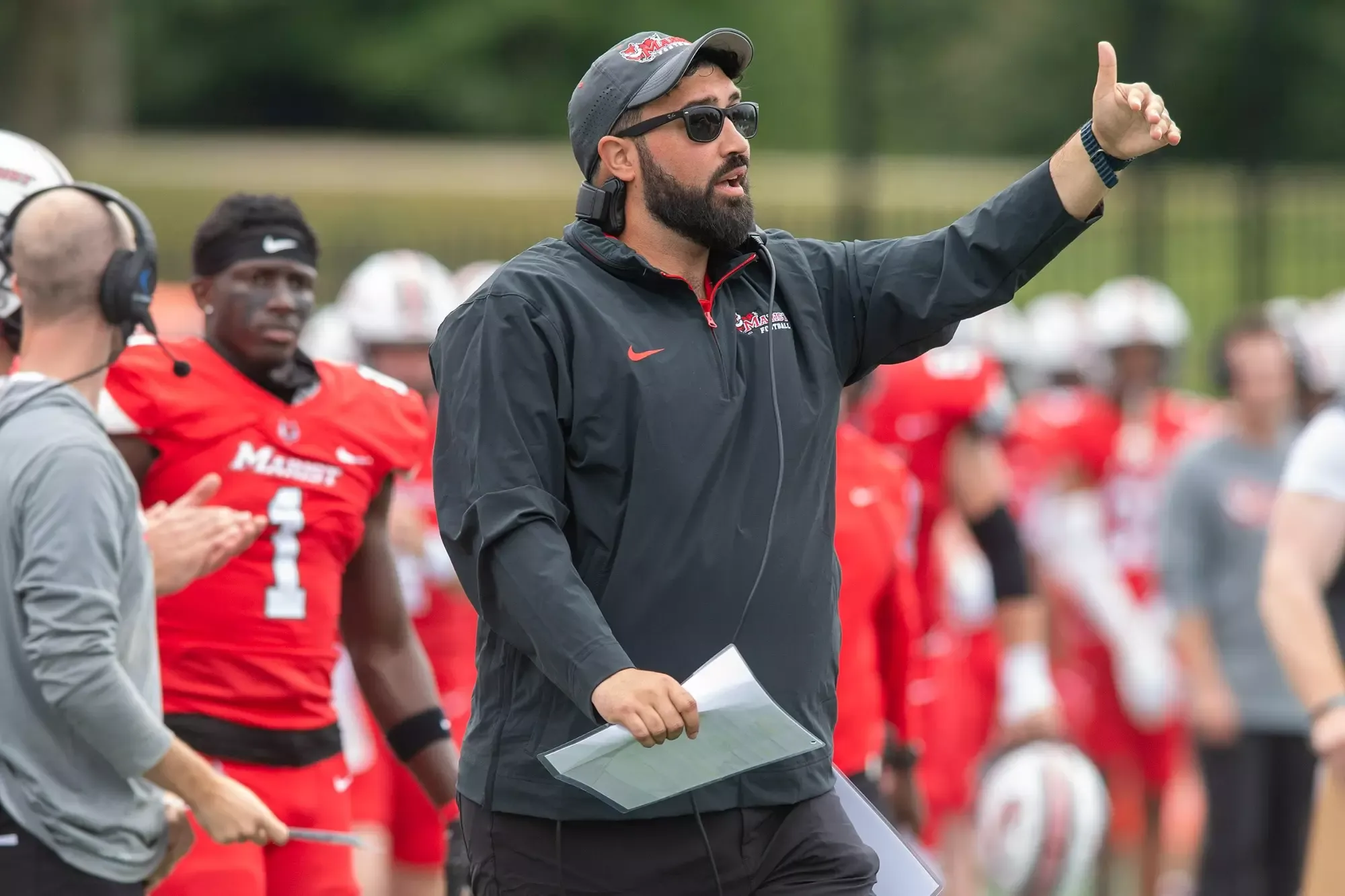 Marist Football Holds Spring Game - Marist University Athletics
