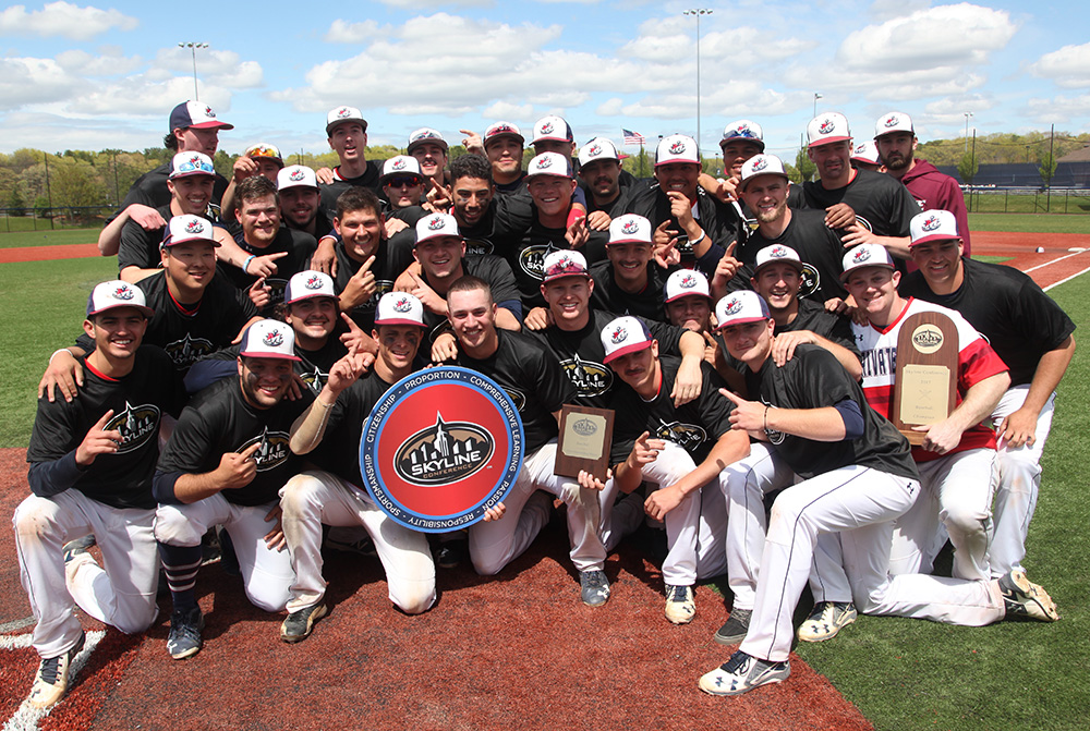 CHAMPIONS! Maritime Baseball Secures Skyline Conference Title with 14-2 ...