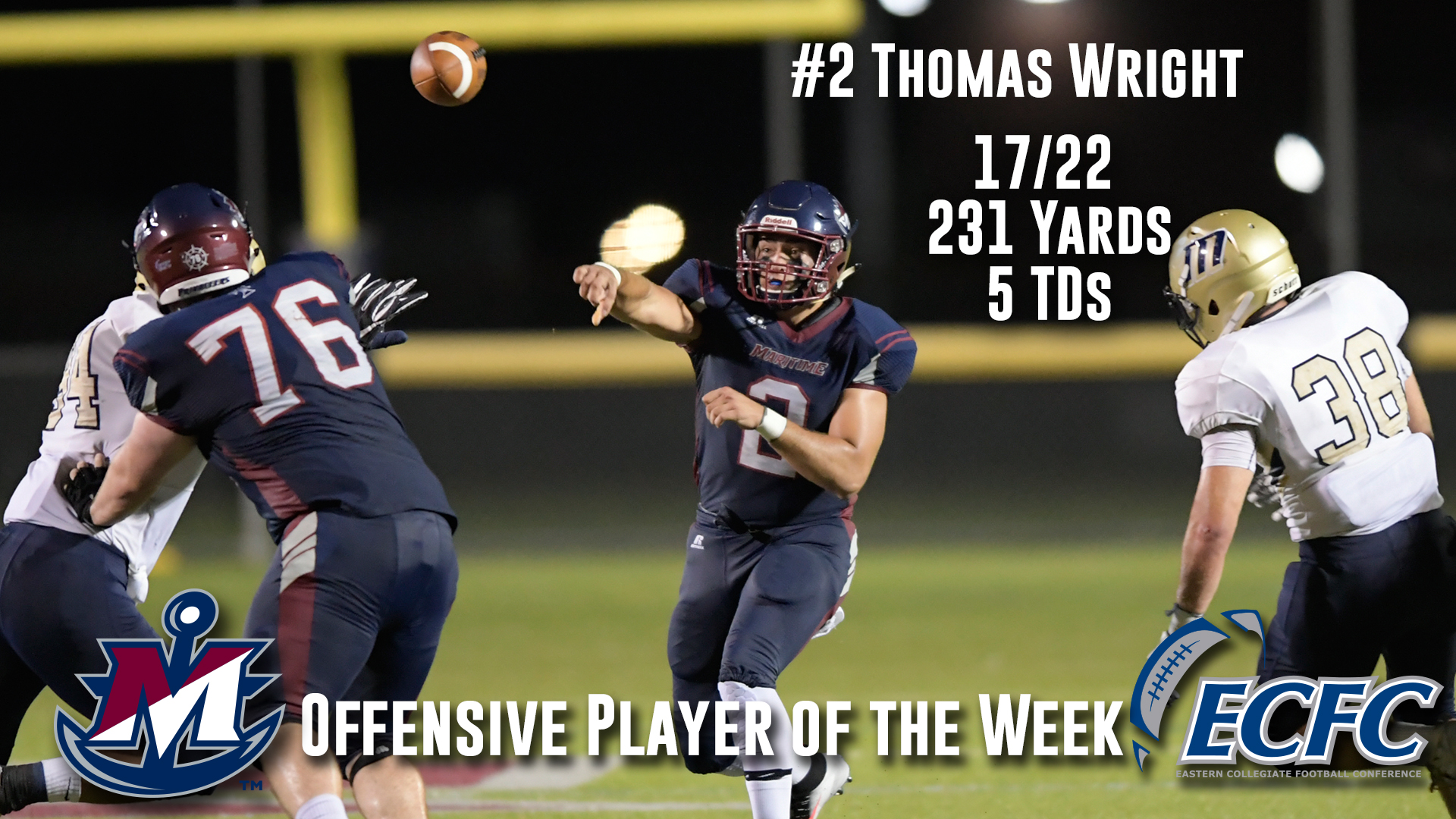 Thomas Wright - Football - Maritime College Athletics