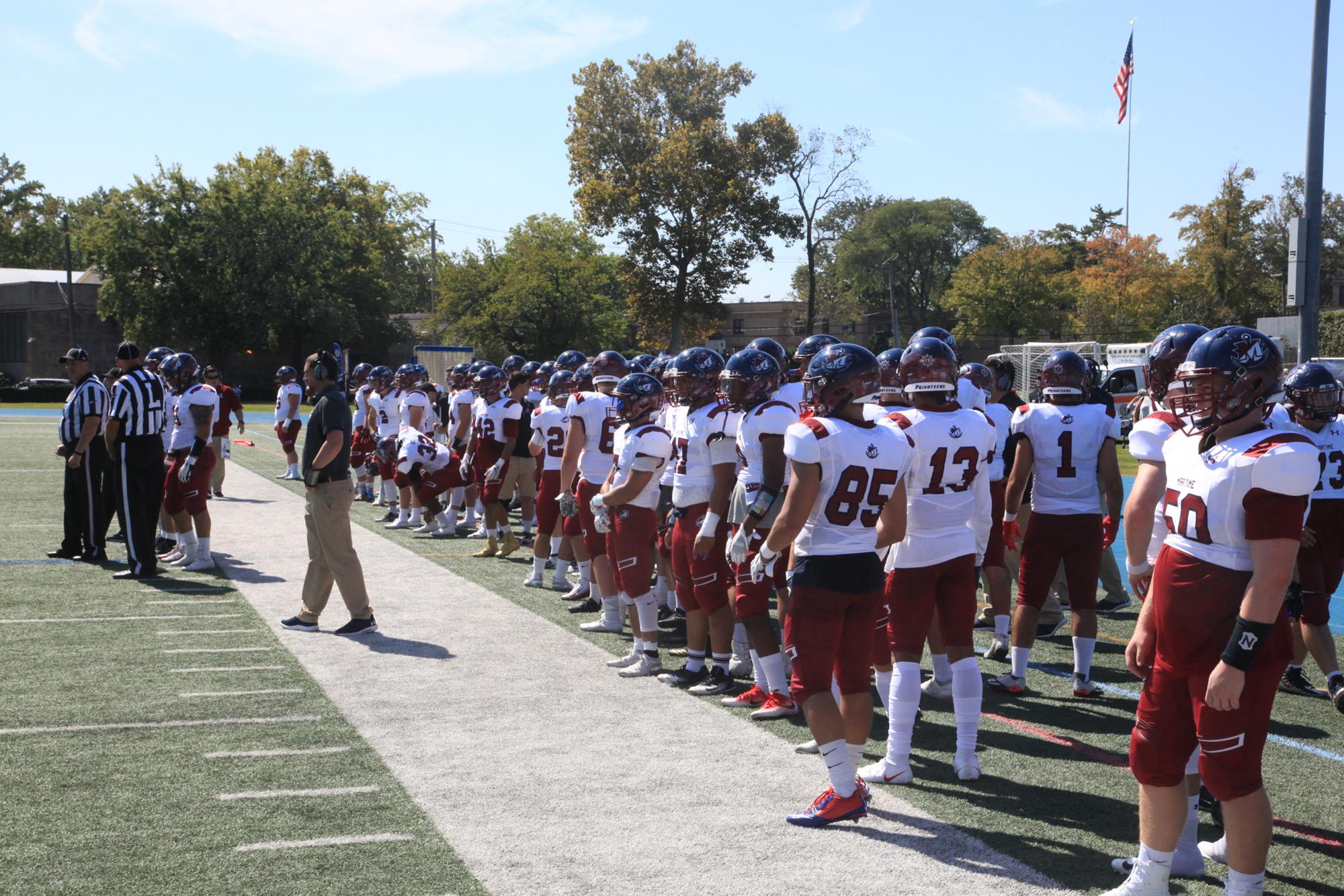 Maritime Football Falls to the United States Merchant Marine Academy ...