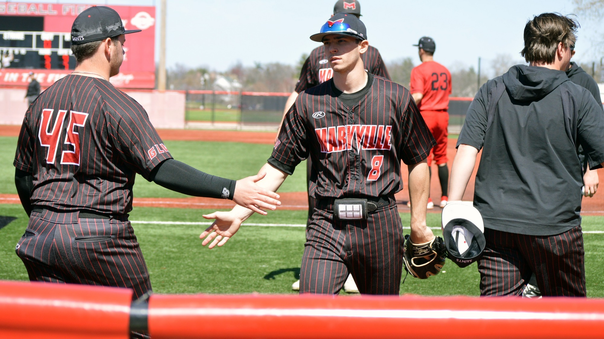 Saints Fall 8-4 to No. 9 Quincy in Series Finale - Maryville University ...