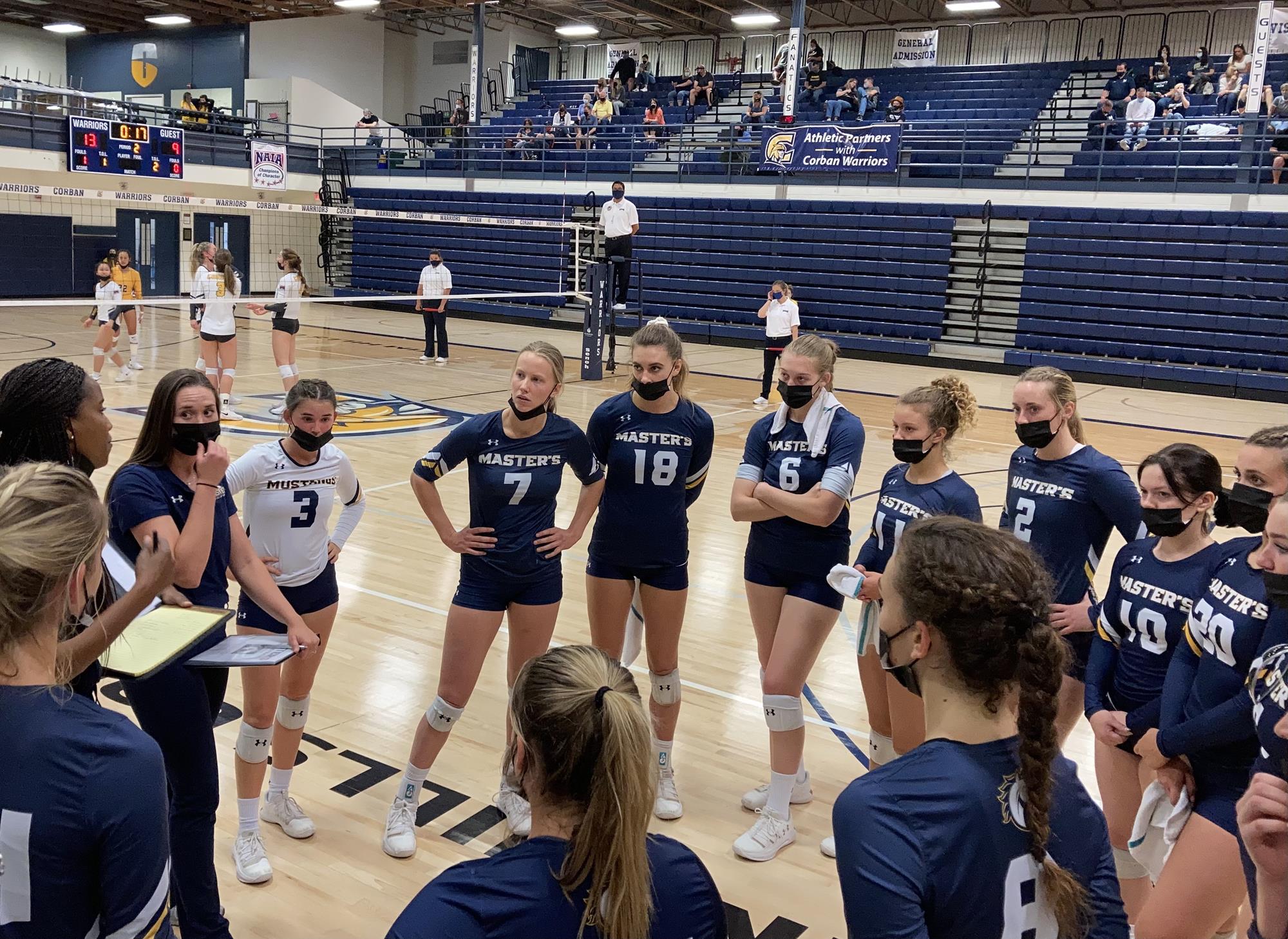 Season ends for TMU Women's Volleyball in NAIA Opening Round - The Master's University Athletics