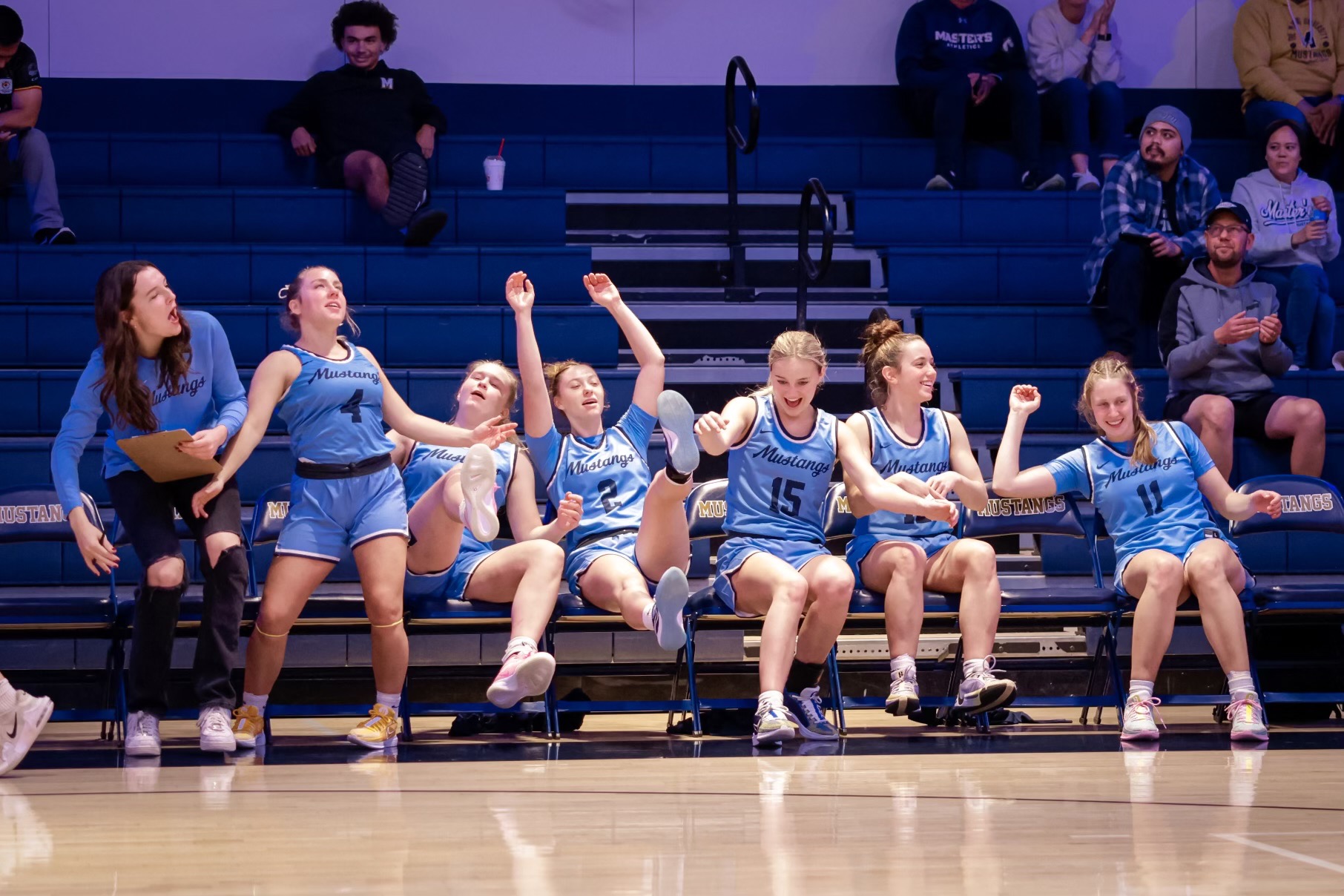 Return home brings win for Lady Mustangs - The Master's University ...