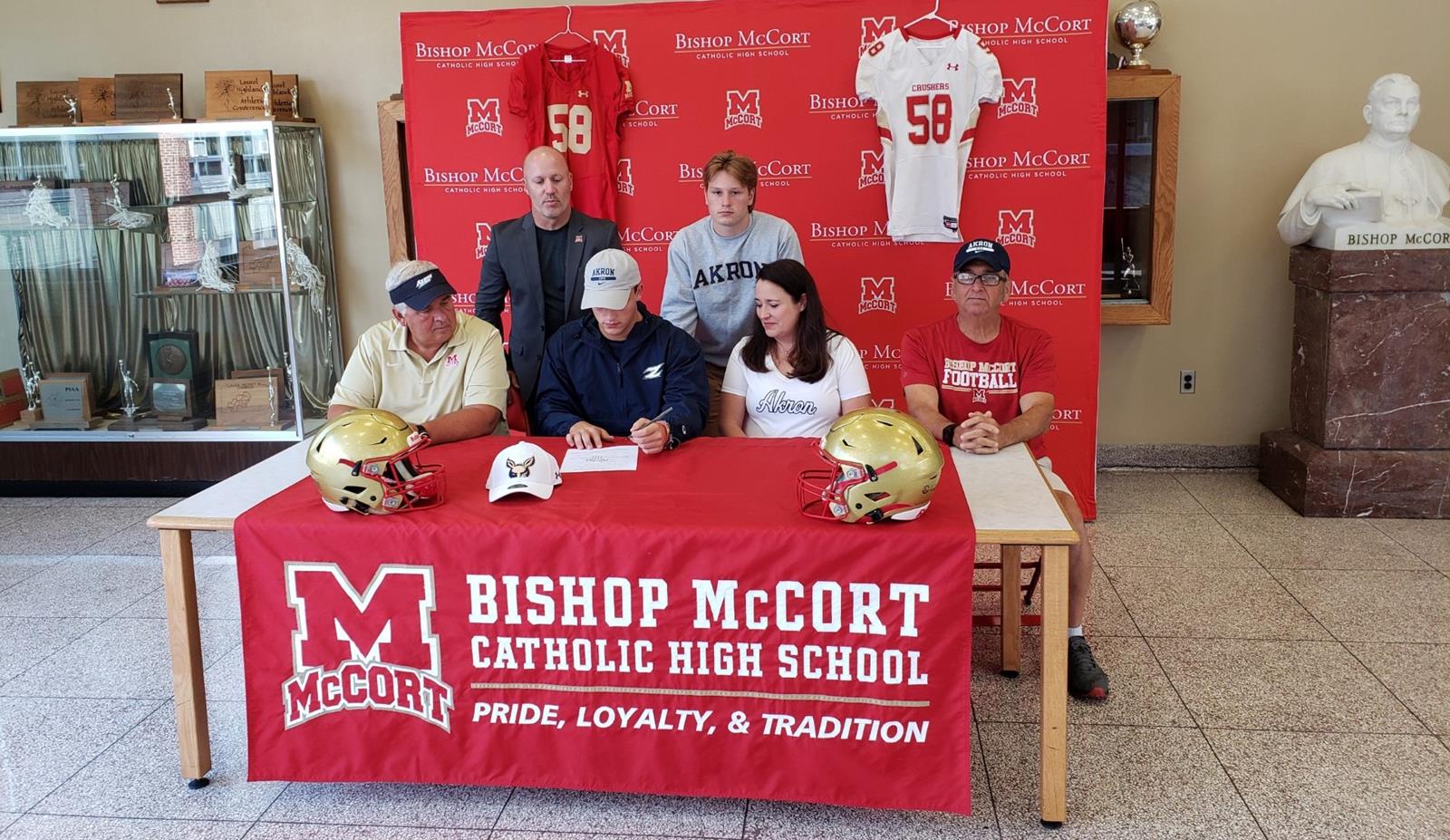 Will Haslett Signs Letter of Intent to continue academic and football ...
