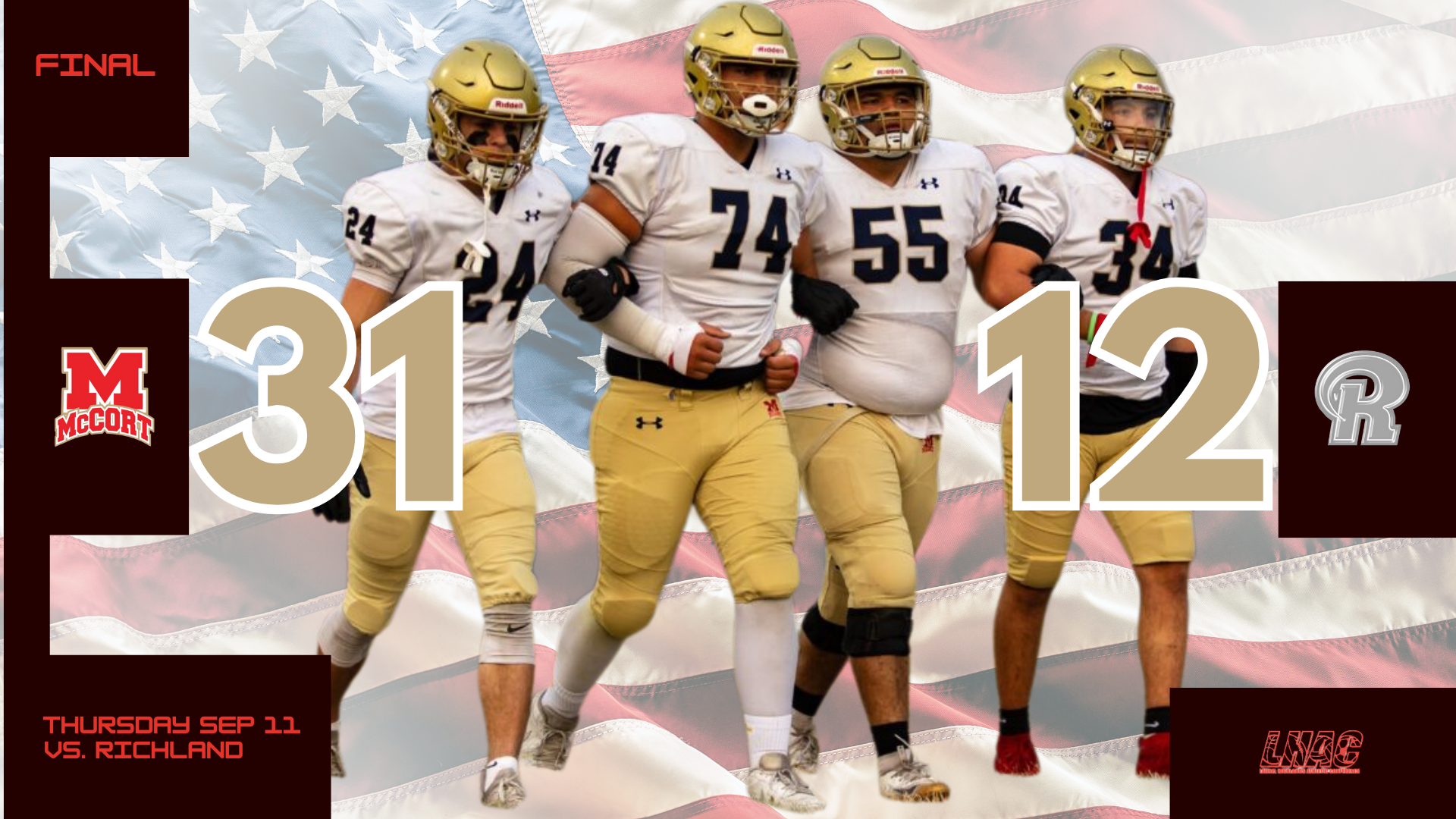 McCort Moves to #7 in AA State Rankings - Bishop McCort Catholic High ...