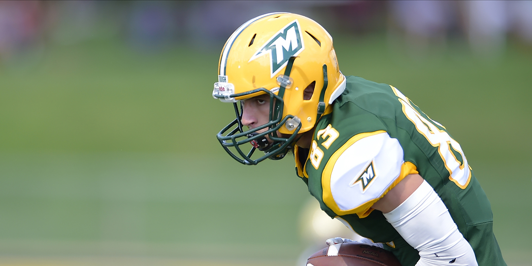 DeGennaro hauls in career-high 117 yards, touchdown - McDaniel College