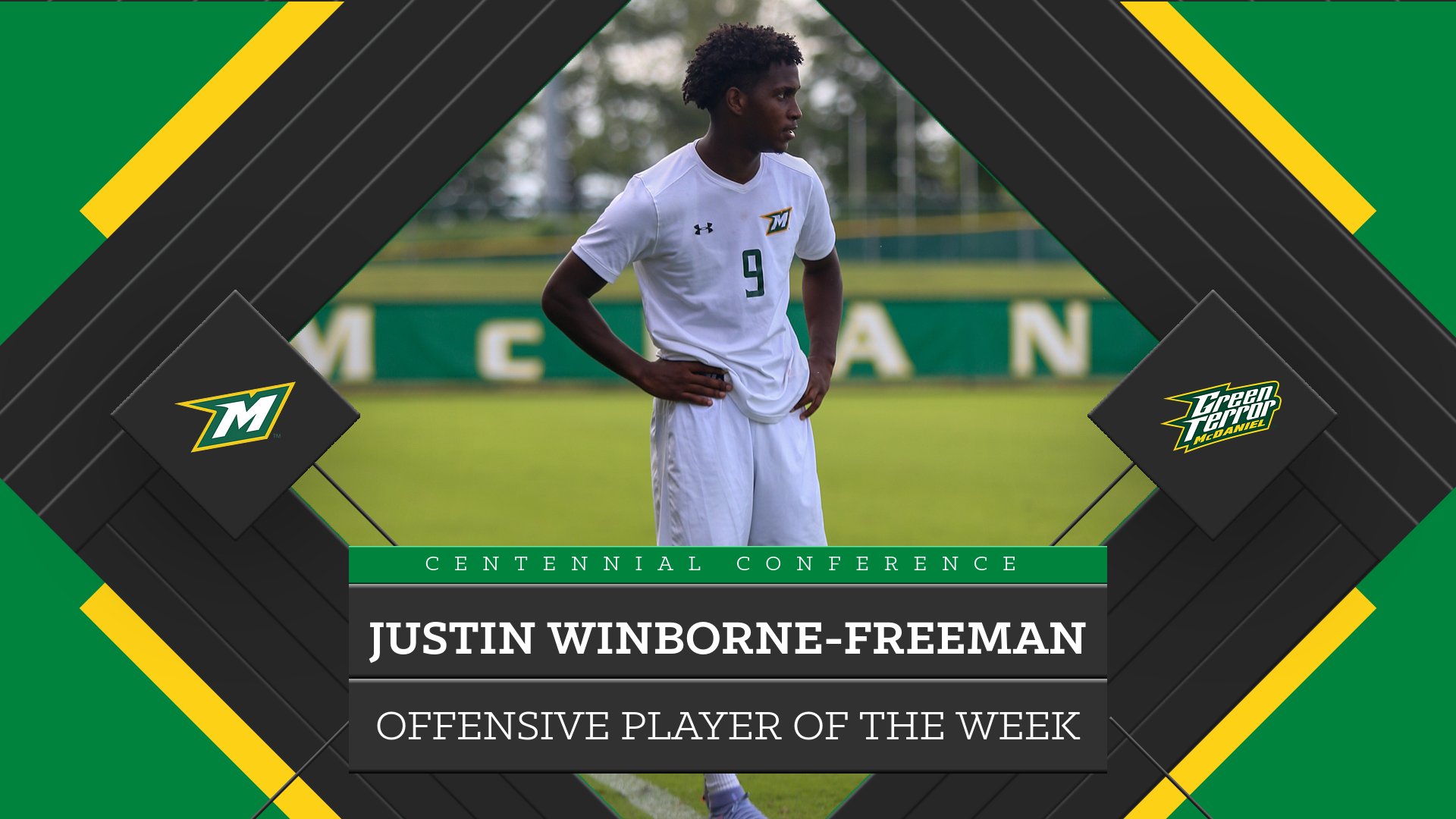 Justin Winborne-Freeman - 2022 - Men's Soccer - McDaniel College