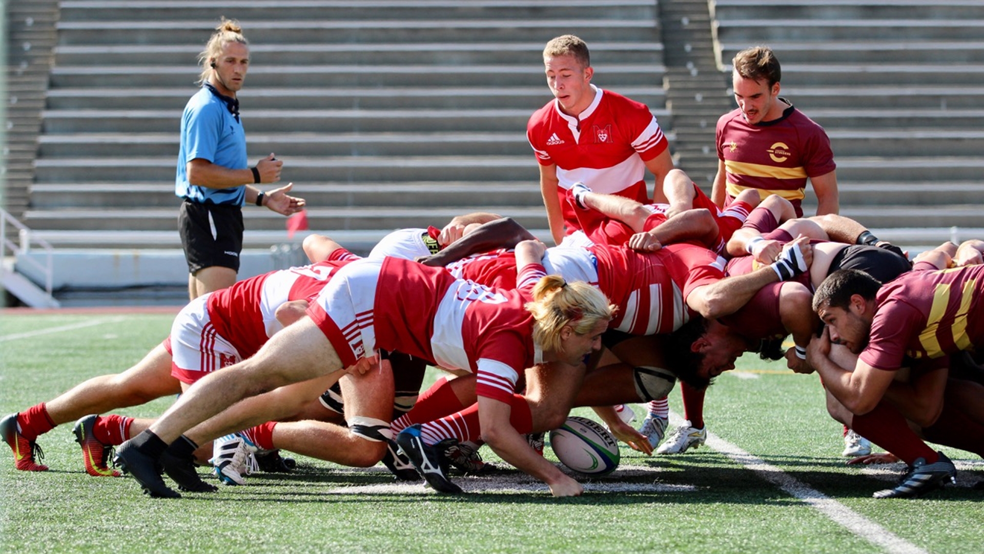 Stingers surprise Redmen in rugby opener - McGill University Athletics