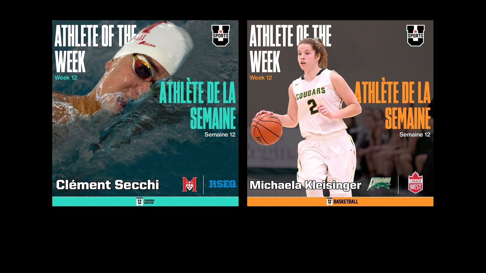 Clement Secchi - Men's Swimming - McGill University Athletics