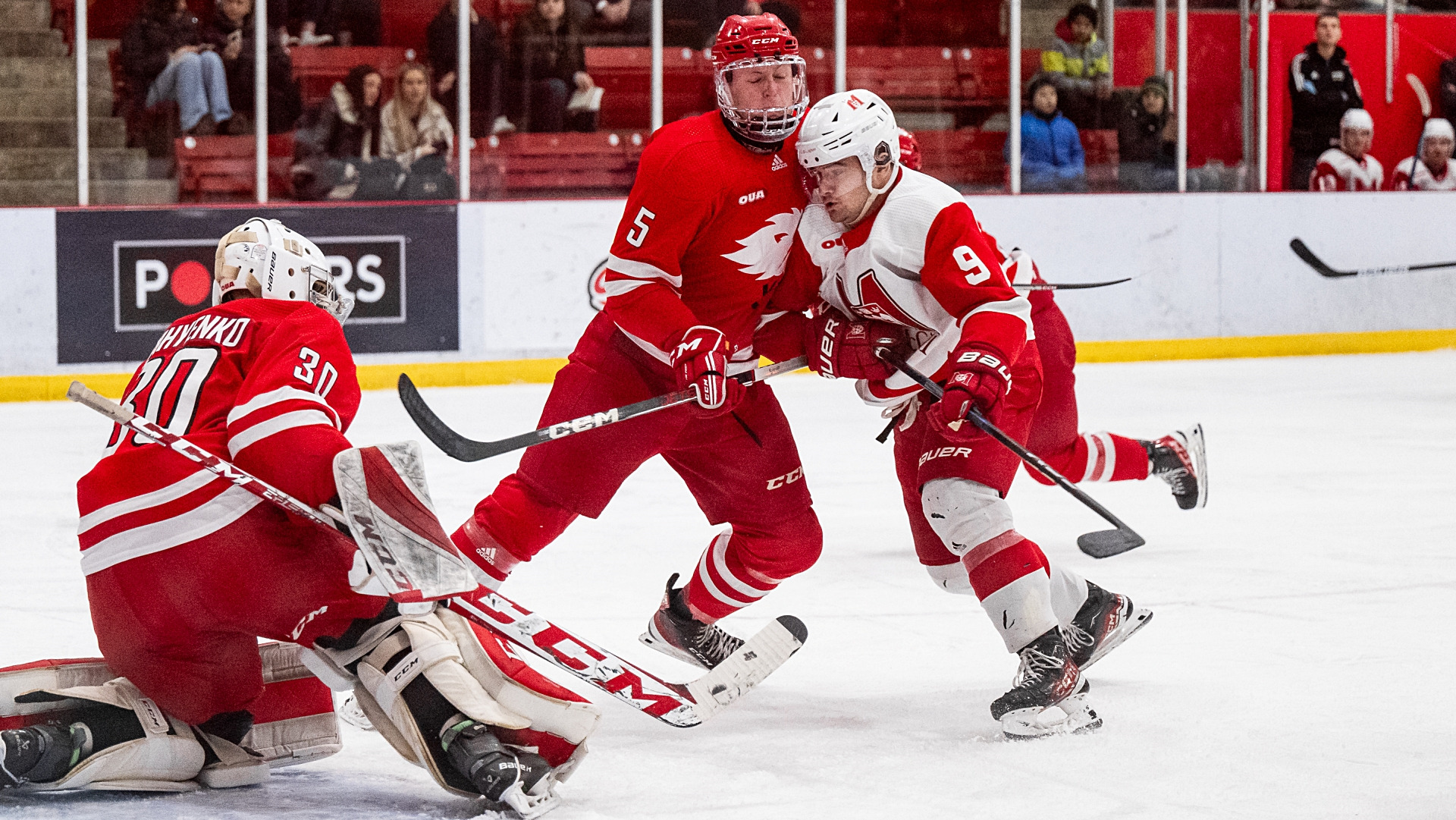 Bold move in third period ruffles Redbirds feathers - McGill University ...