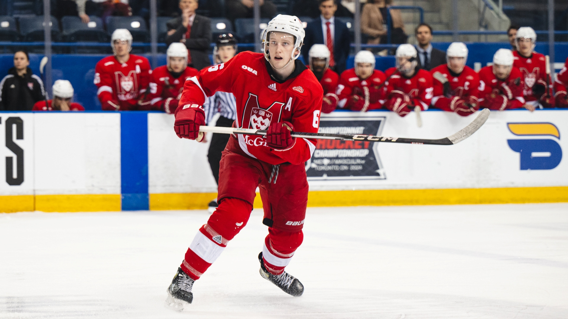 Halbert becomes first McGill men's hockey grad to play at IIHF world ...