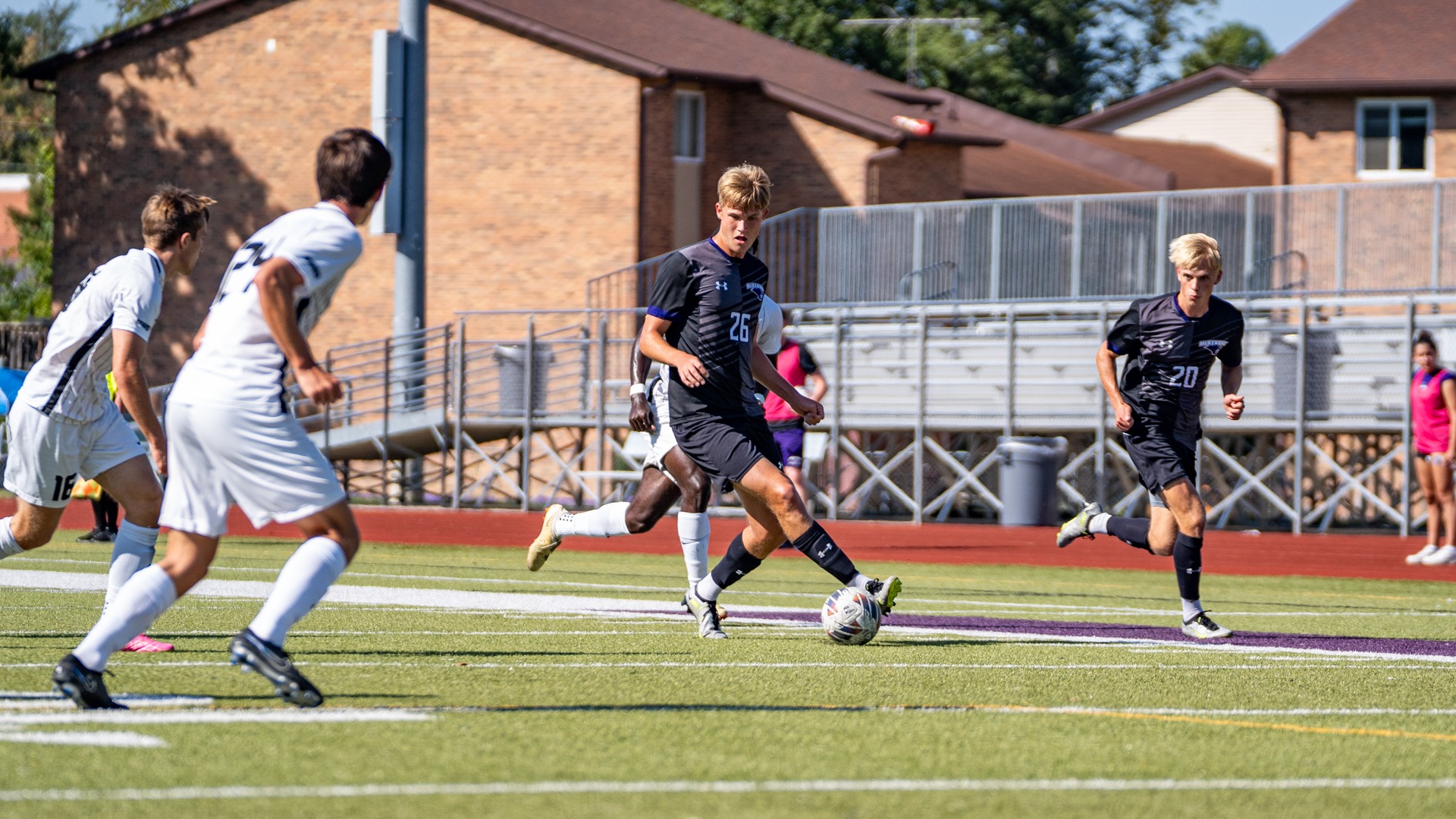 Men's Soccer (RV) Ties Up No.8 Hounds in Battle at Home - McKendree ...